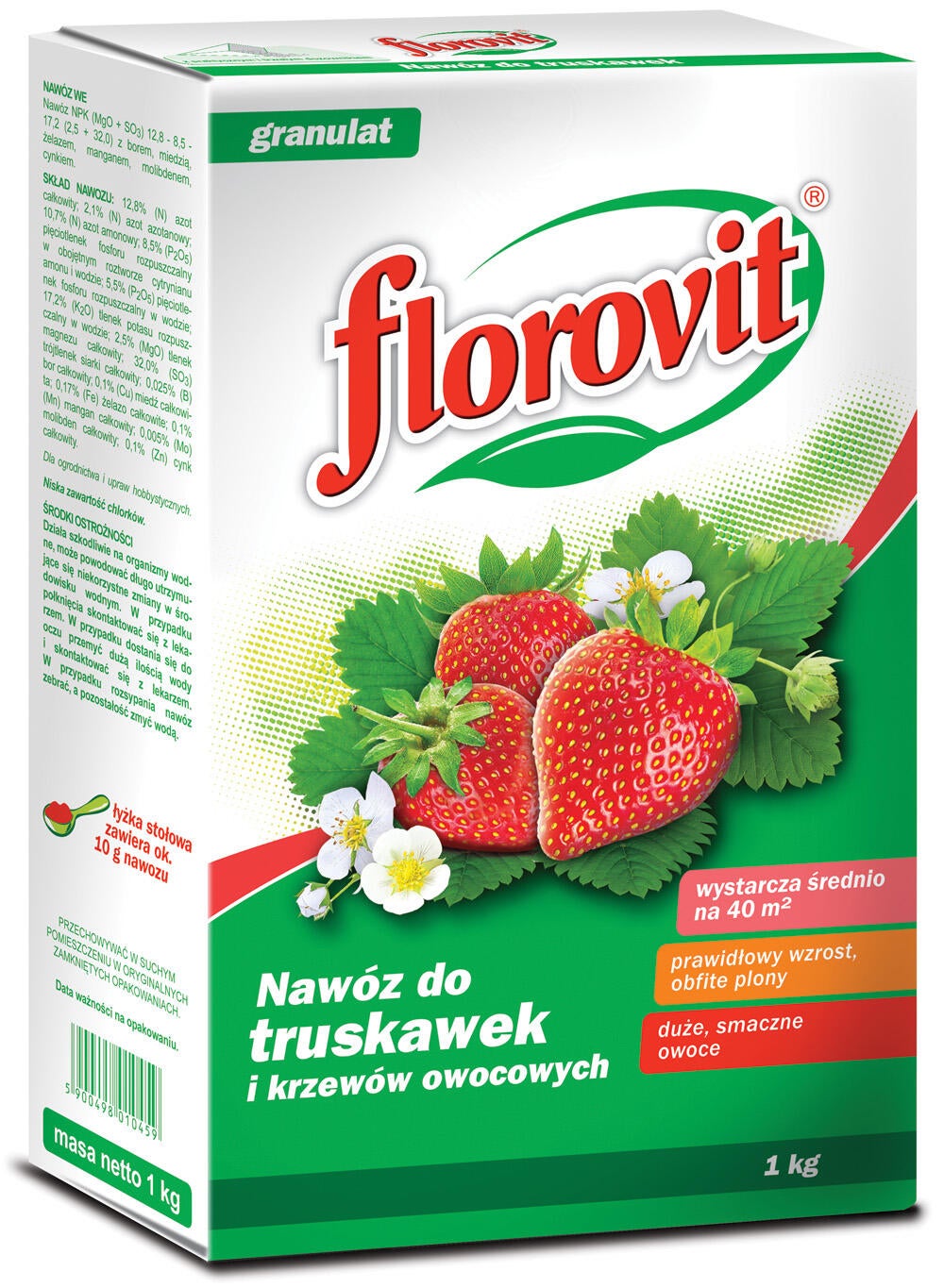 Nawóz do truskawek i krzewów owocowych 1kg Florovit - Leroy Merlin