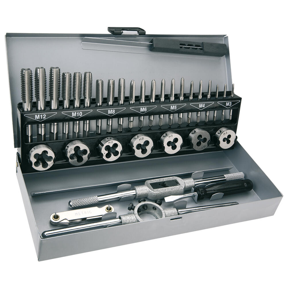 Zestaw narzynek i gwintowników M3 - M12 14A426 32 szt. TOPEX - Leroy Merlin