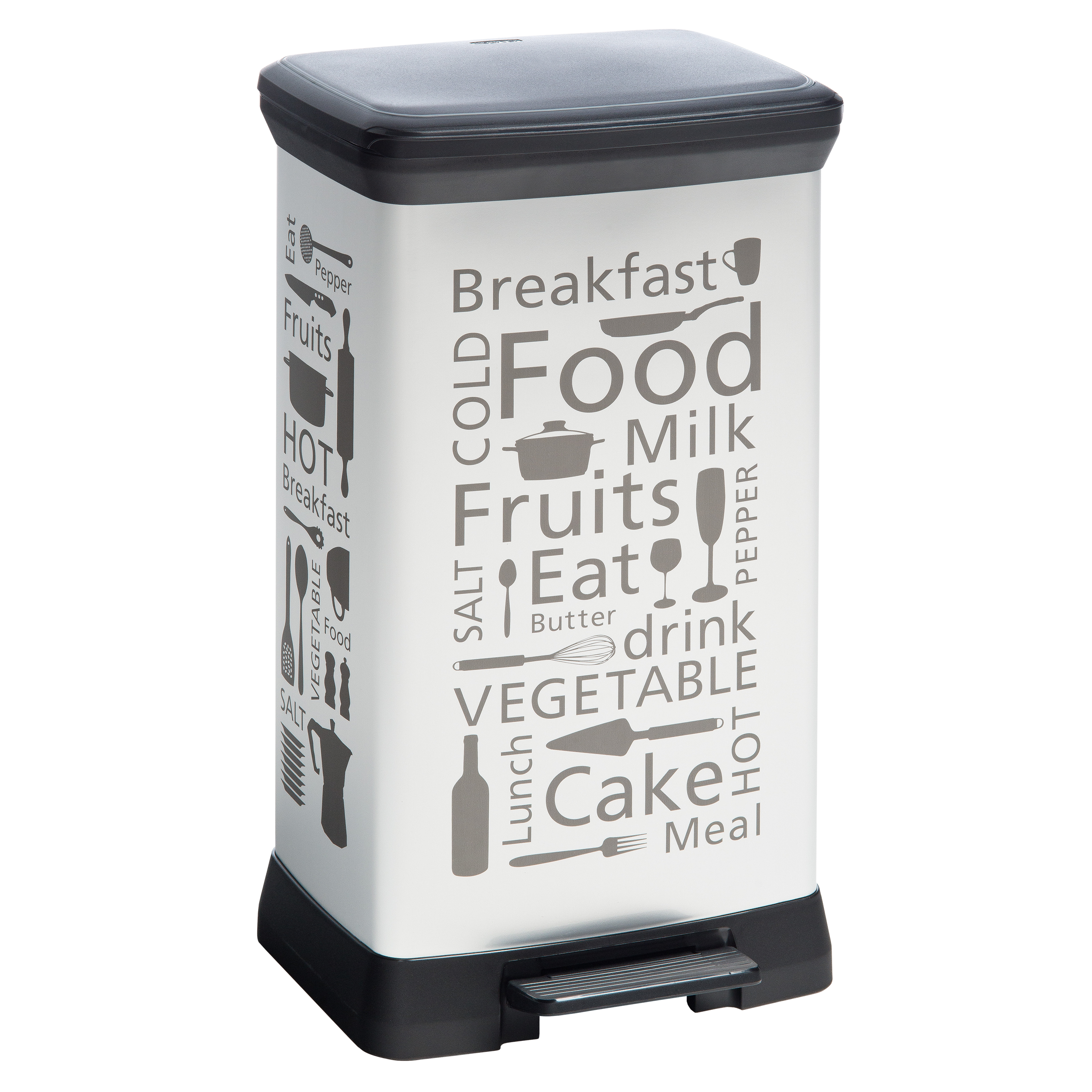 Kosz na śmieci Deco bin 50 l Curver - Leroy Merlin