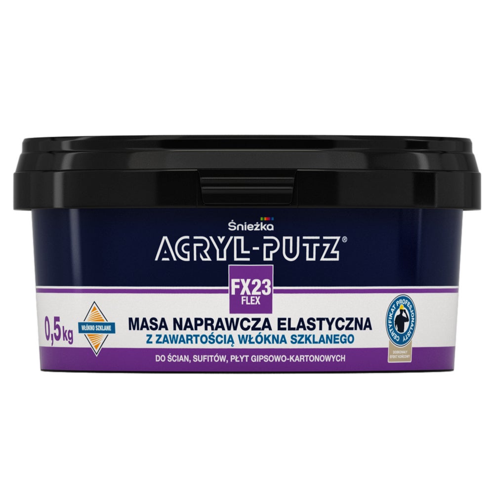 Masa naprawcza elastyczna ACRYL-PUTZ FX23 FLEX 0.5 kg ŚNIEŻKA - Leroy ...