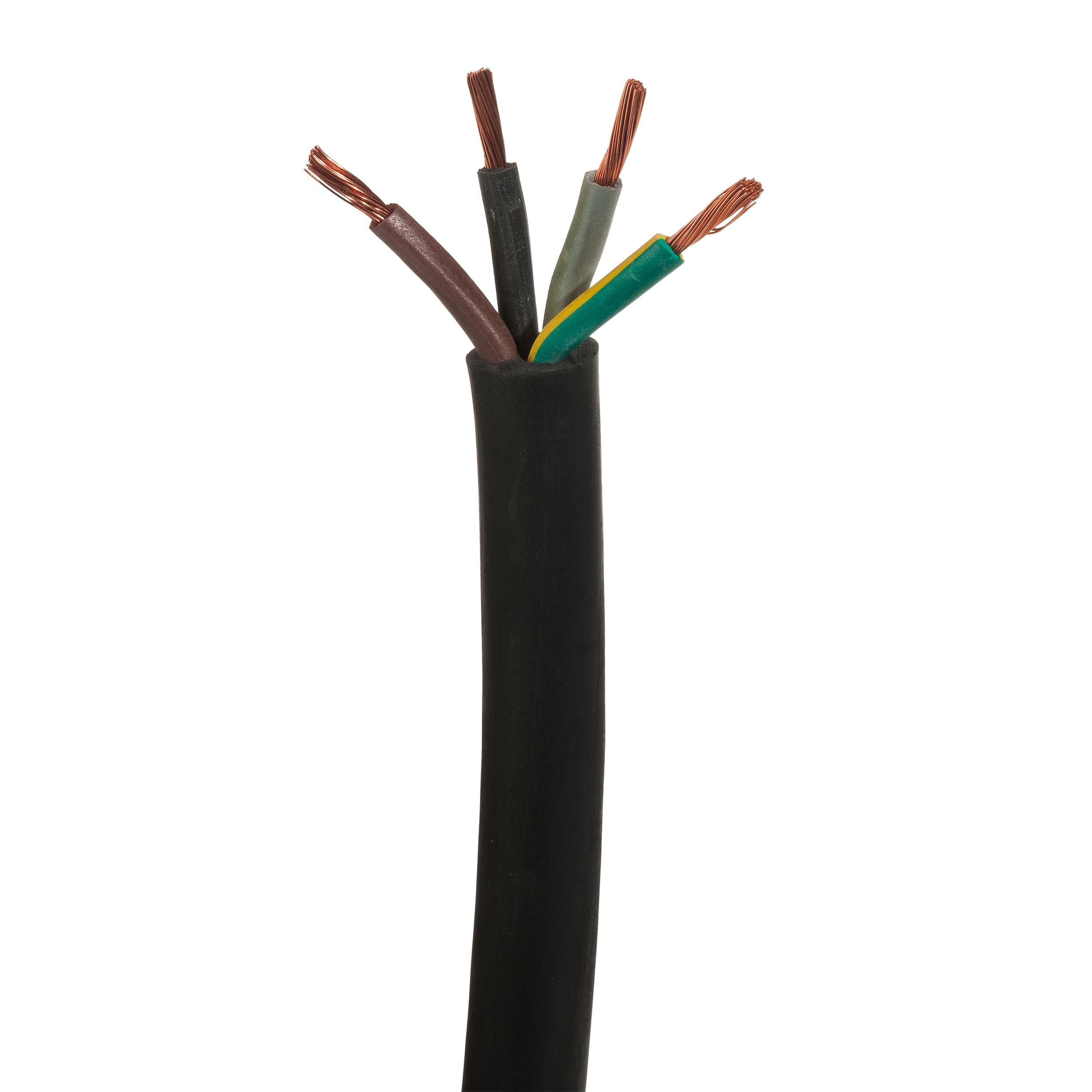 Przewód elektryczny OW 4 X 2.5 HO7RN-F 300 / 500V AKS ZIELONKA - Leroy ...