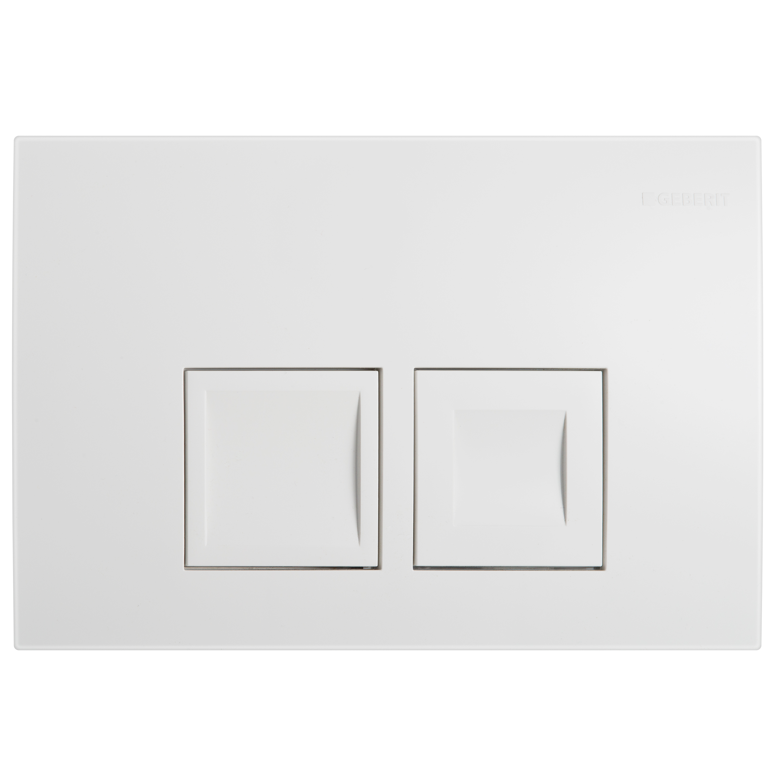 Przycisk spłukujący do stelaża Delta 35 biały matowy Geberit - Leroy Merlin