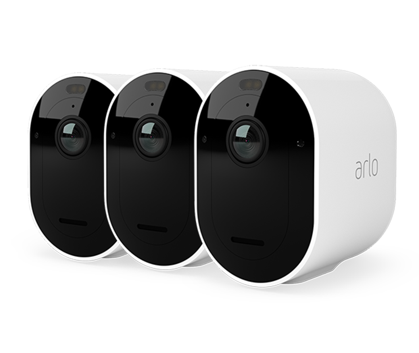 Lot de 3 caméras PRO 5 Spotlight, blanc, ARLO | Leroy Merlin