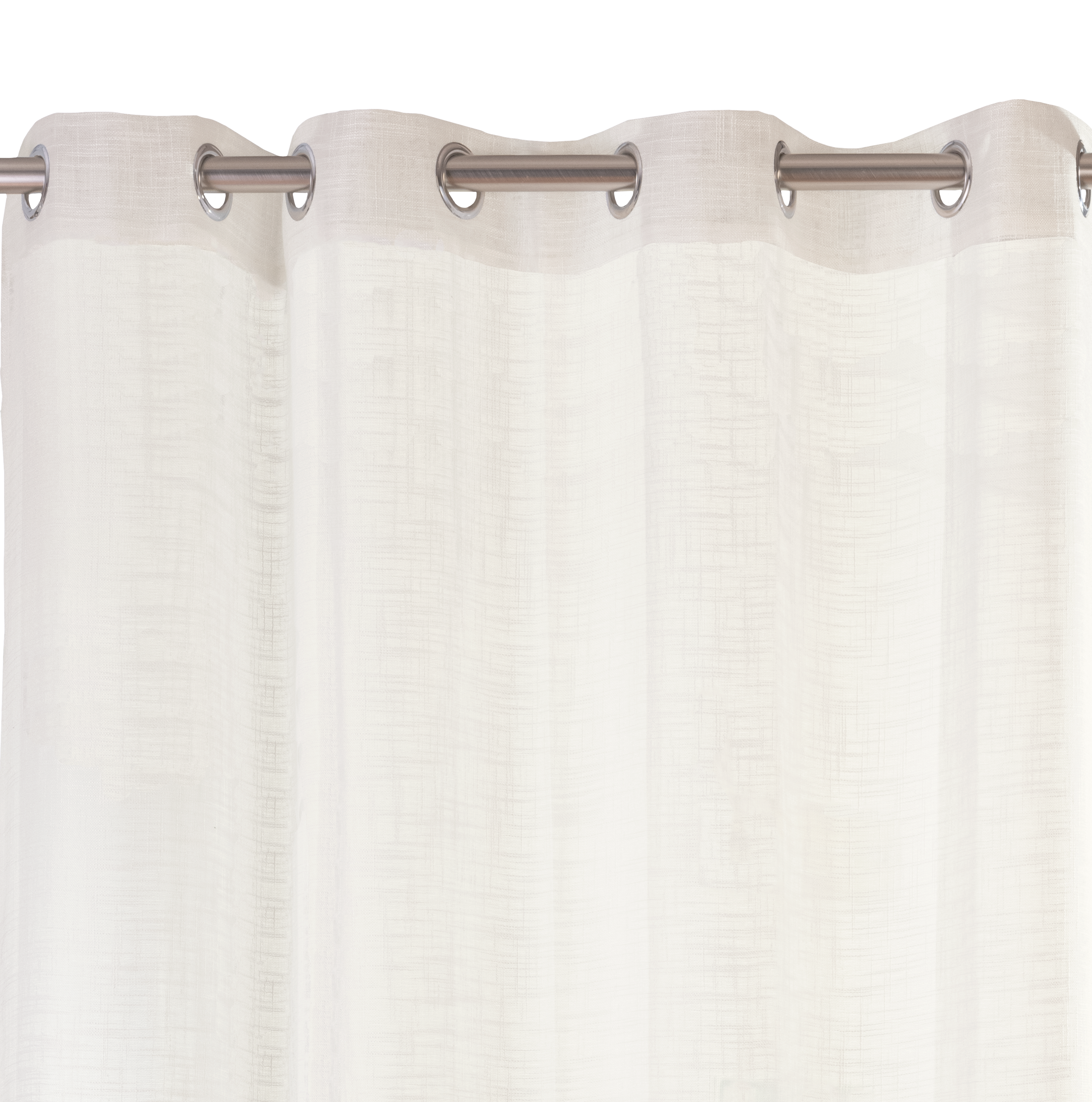 Visillo ollaos Amina INSPIRE con textura trench de 300x280cm | Leroy Merlin
