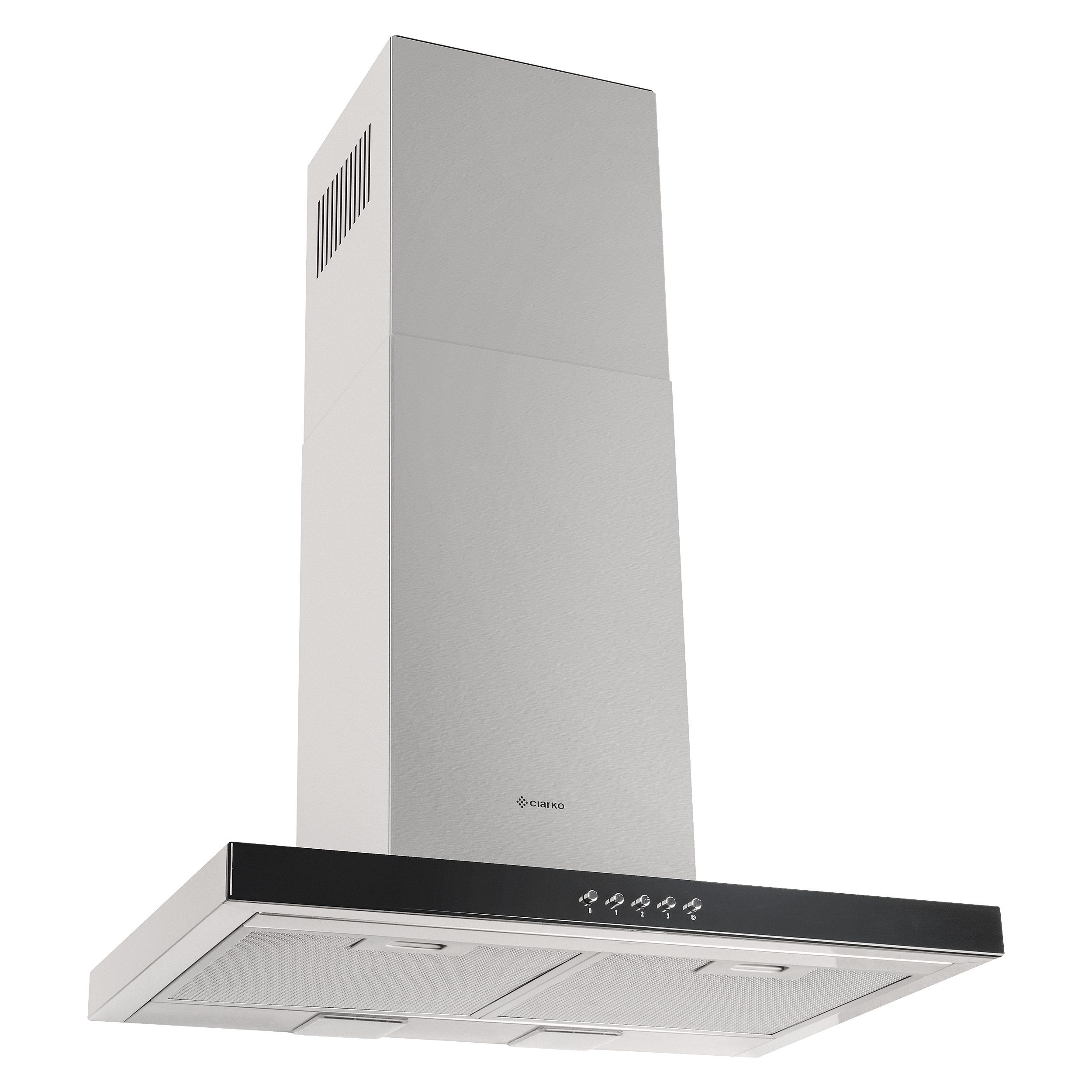 Okap kominowy Quatro inox 60 cm Ciarko - Leroy Merlin