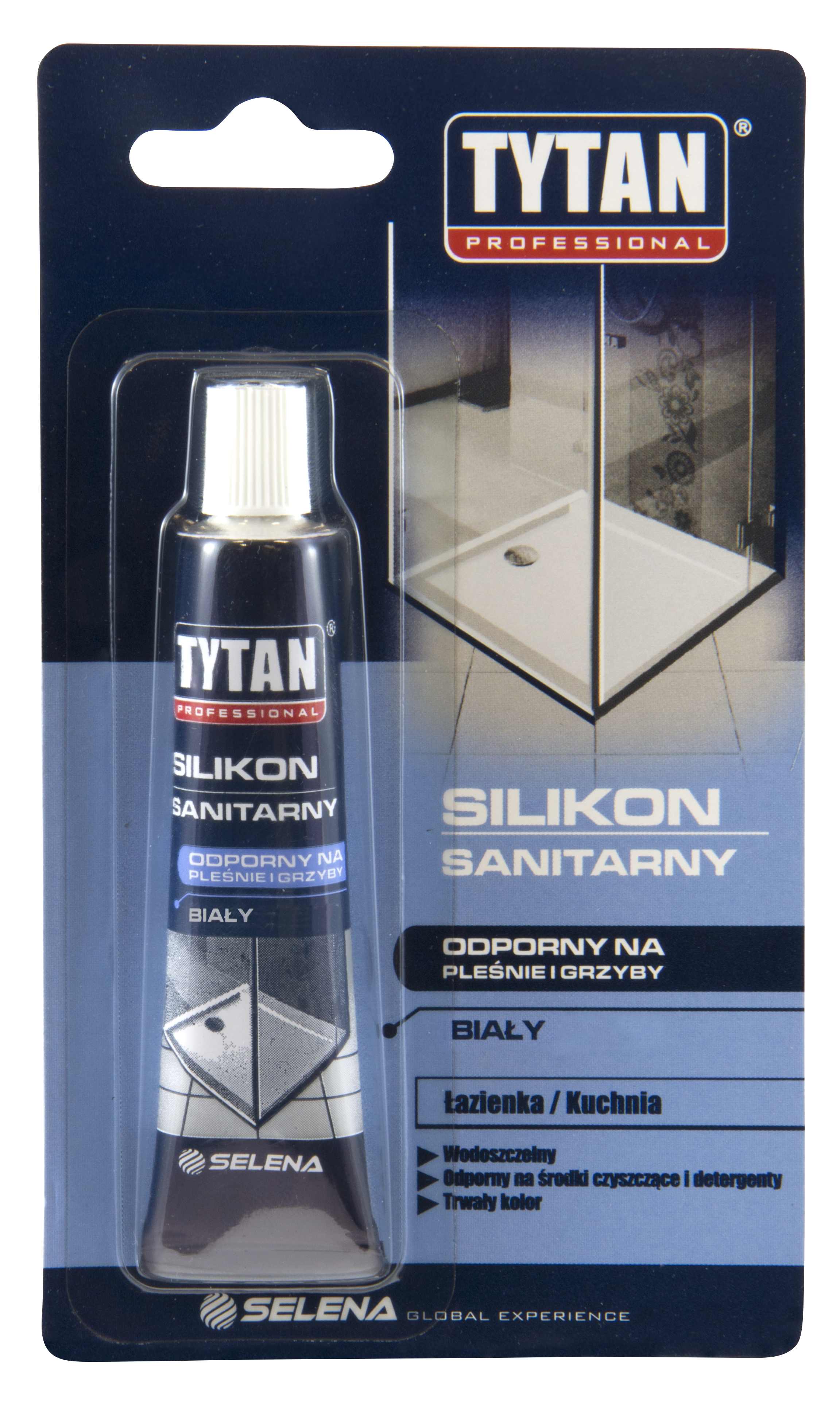 Silikon sanitarny 20 ml Biały Tytan - Leroy Merlin