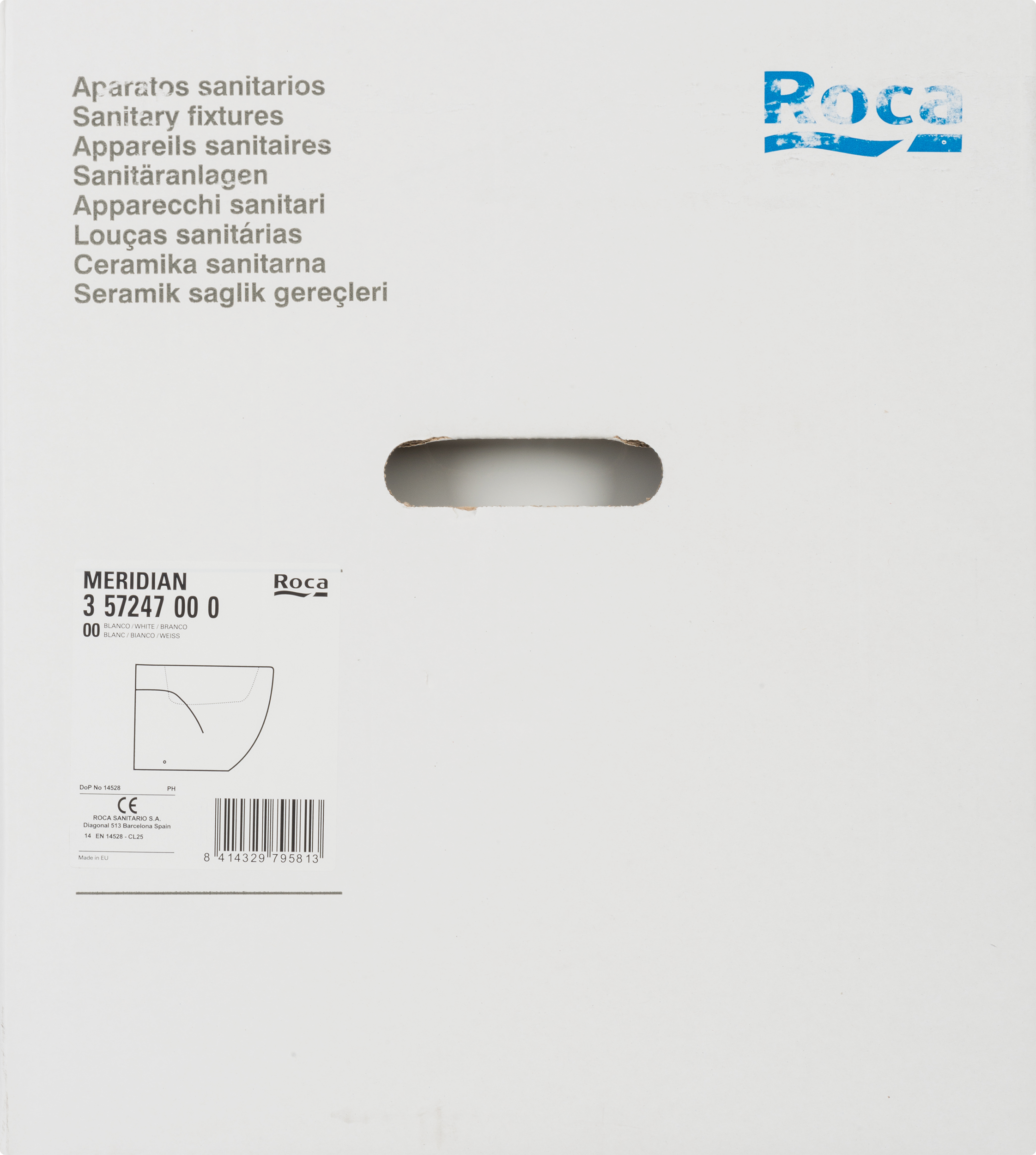 Bidé blanco Meridian ROCA | Leroy Merlin