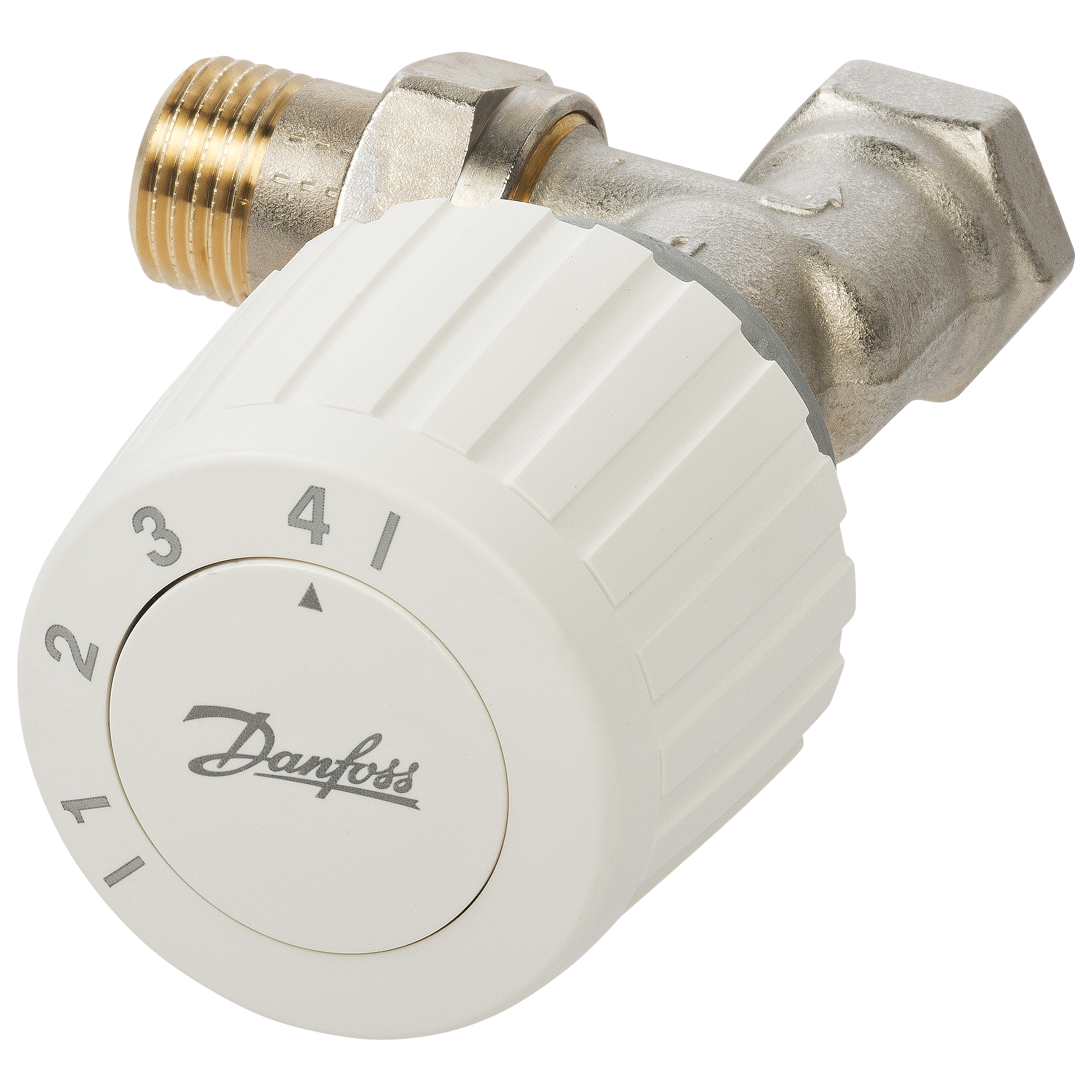 Zestaw RTL kątowy 1/2" DANFOSS - Leroy Merlin