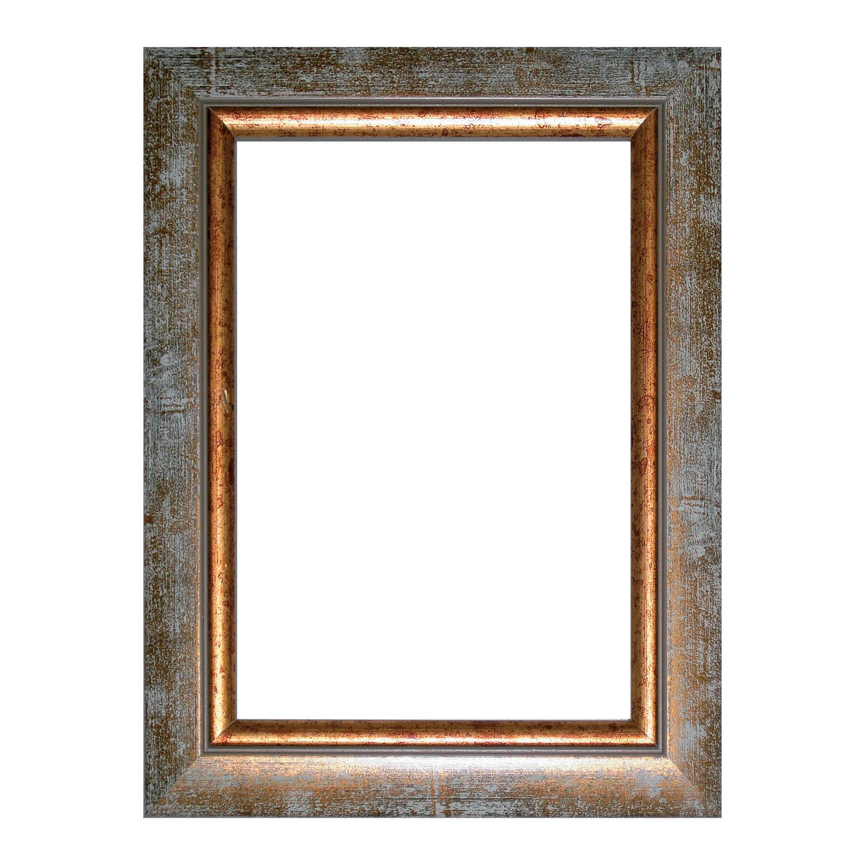Cornice 29.7x42 cm in legno avorio oro Boston INSPIRE | Leroy Merlin
