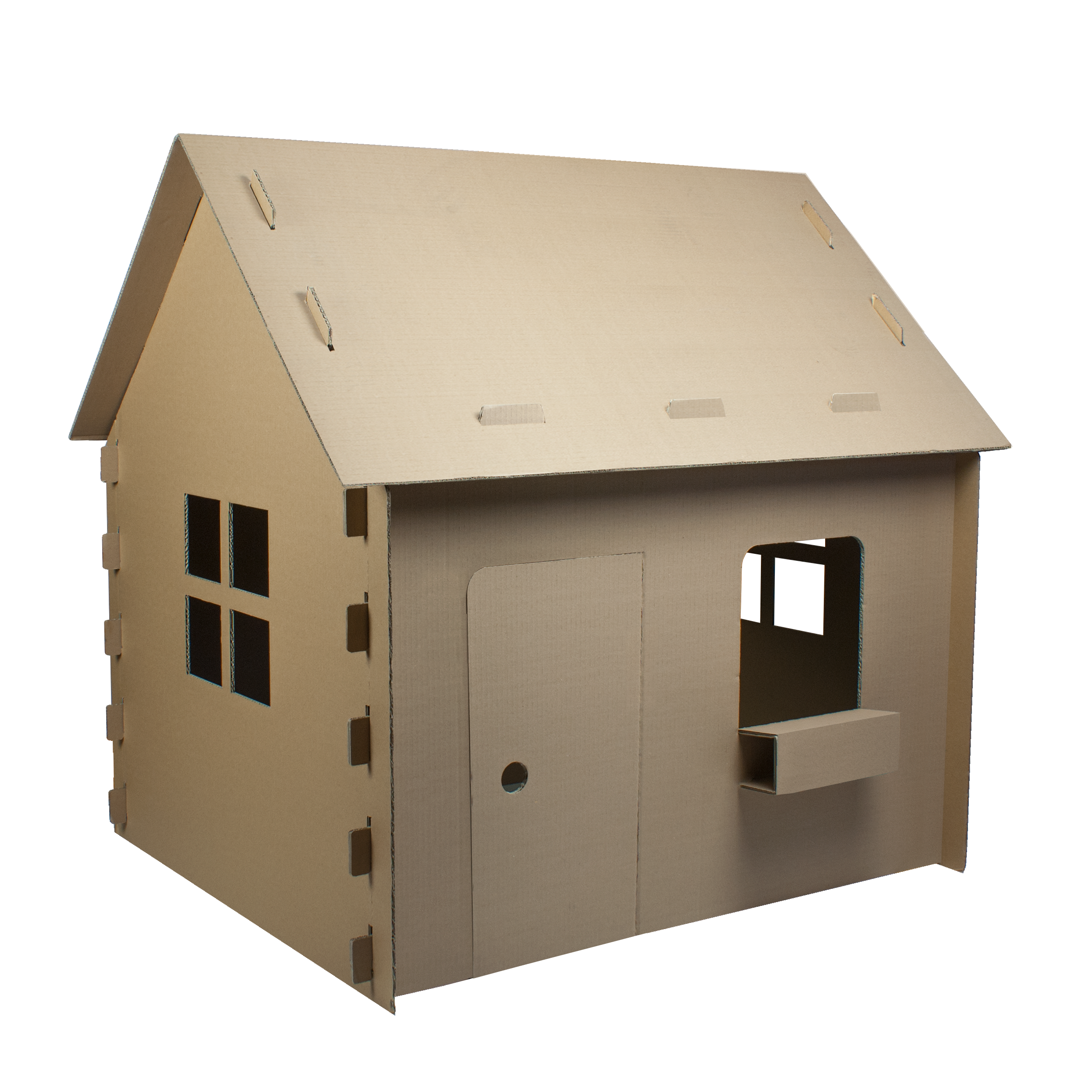 Domek kartonowy dla dzieci 115 x 93 x 110 cm - Leroy Merlin