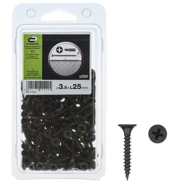 Wkręty czarne | Leroy Merlin