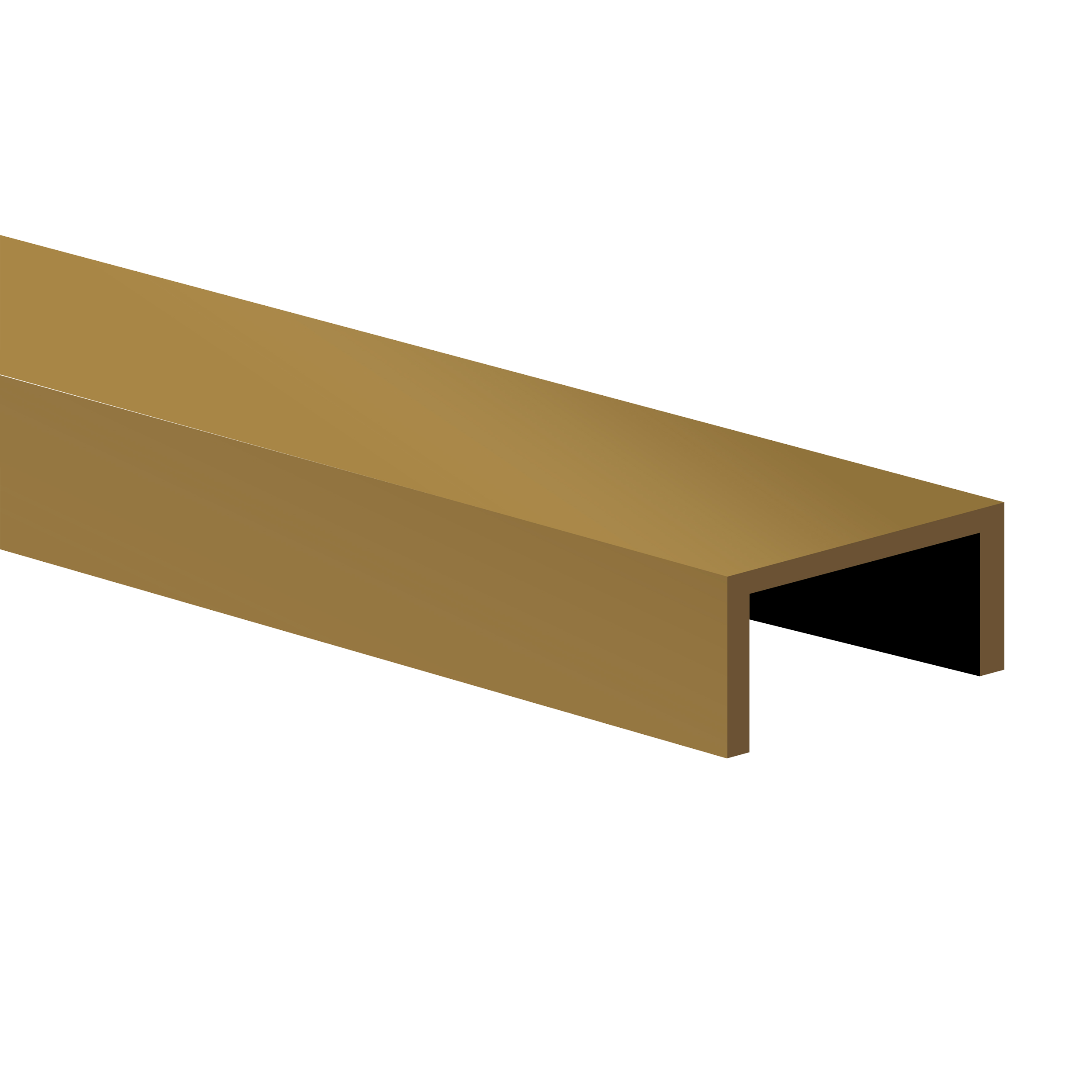 Profil ceownik jasnobrązowy dł. 300 cm Spaceo - Leroy Merlin