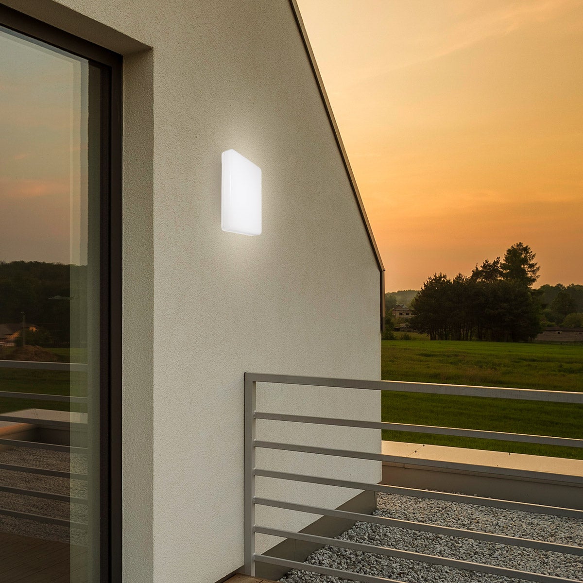 Plafoniera LED da esterno Erika, luce con 3 temperature di colore ...