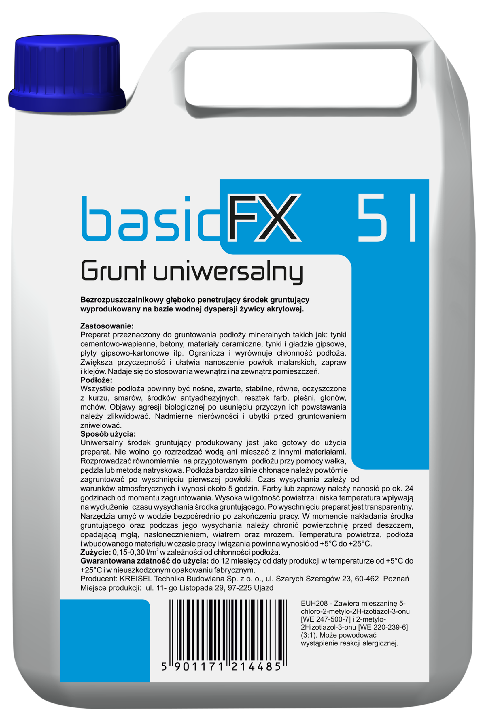 Grunt Basic FX 5 litrów Kreisel - Leroy Merlin Grunt Basic FX 5 litrów Kreisel - Leroy Merlin