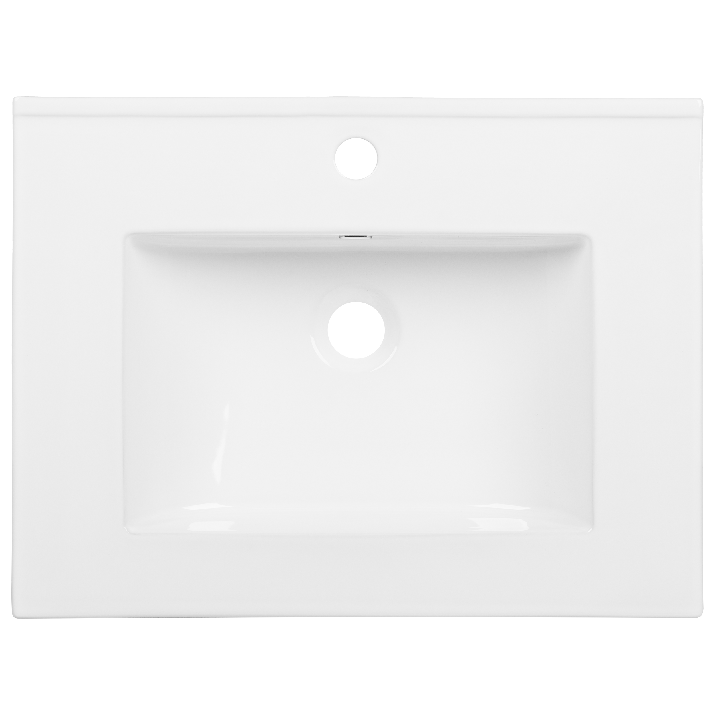 Umywalka ceramiczna 61 Essential Sensea - Leroy Merlin