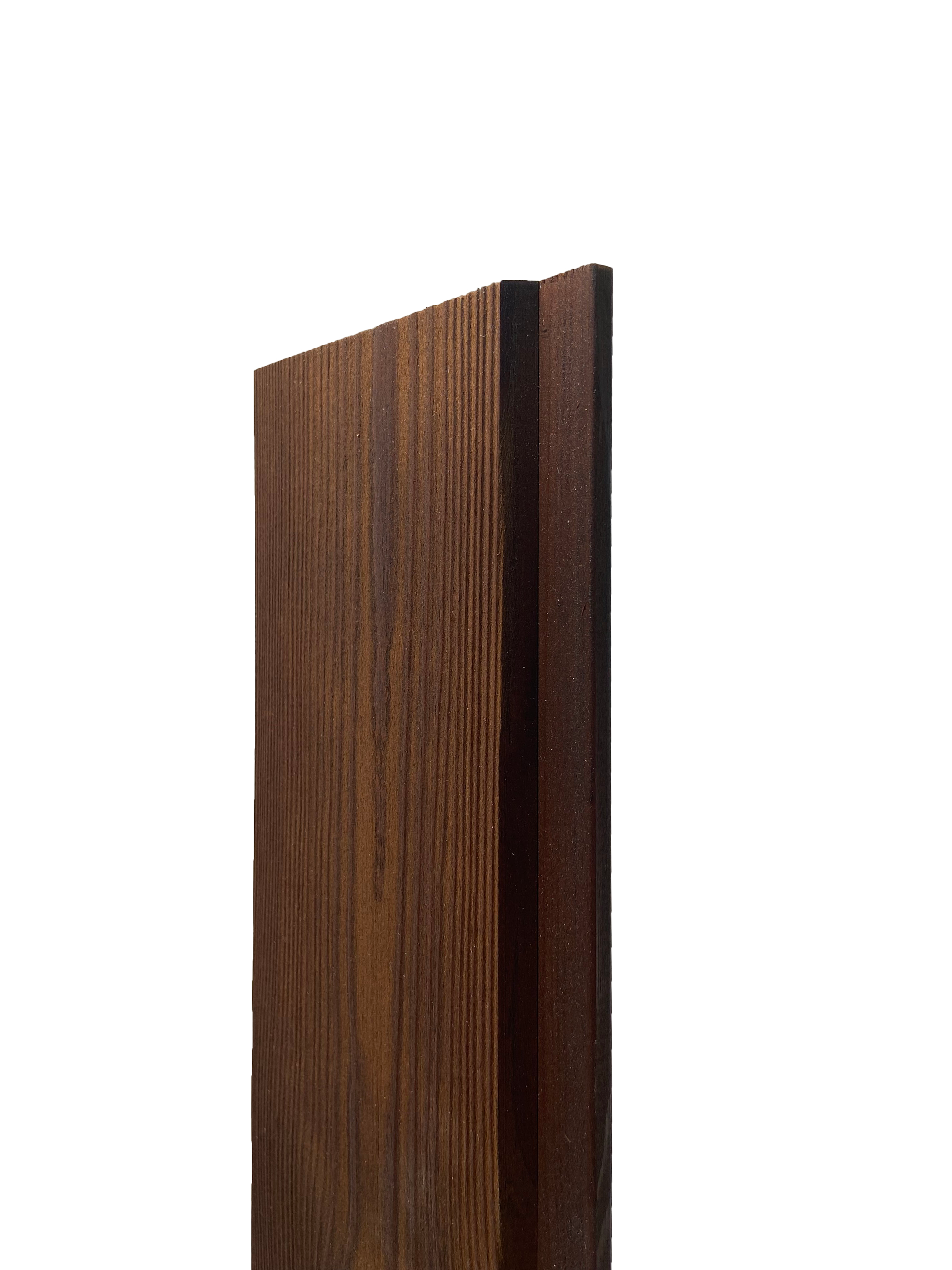 Perlina singola per composizione ONEK marrone scuro in legno H 13.5 x L ...