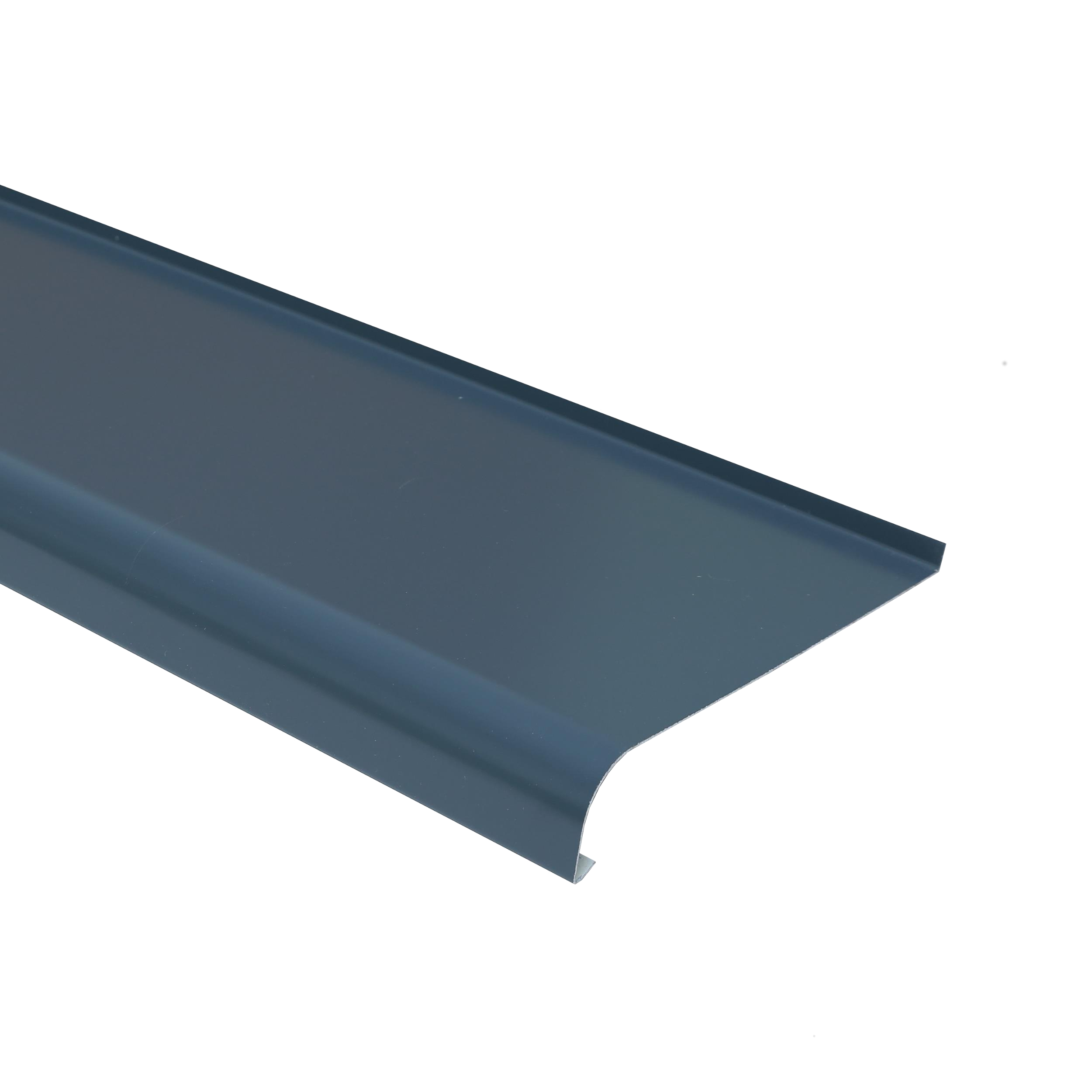 Parapet zewnętrzny stalowy grafitowy 120x20x0.7 cm Domidor - Leroy Merlin