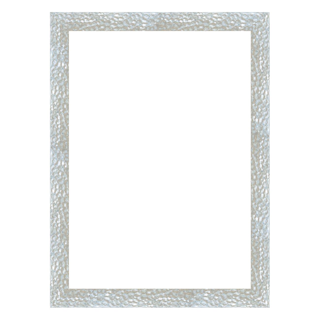 Cornice 25x35 cm in legno argento lucido London INSPIRE | Leroy Merlin