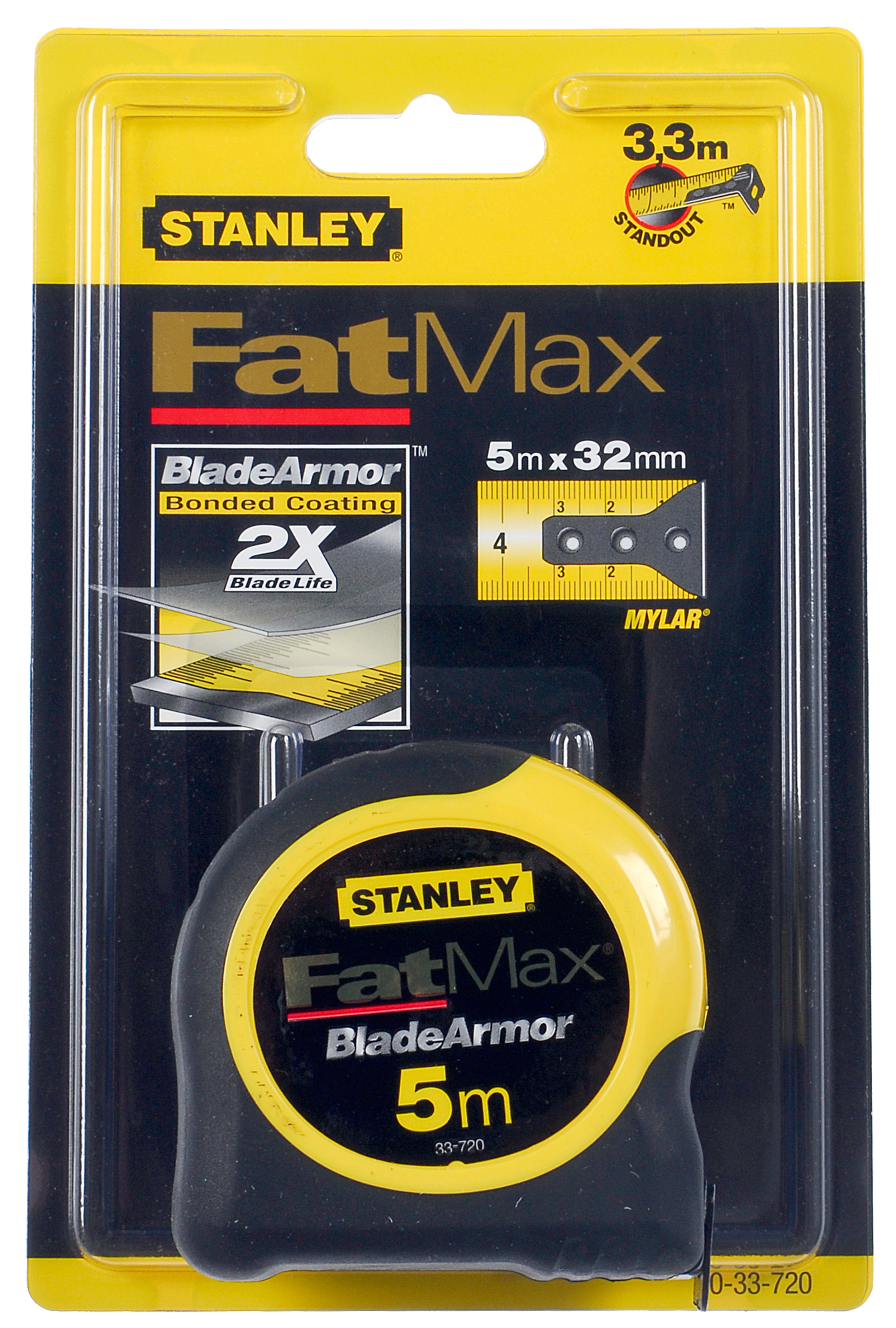 Flexómetro enrollable STANLEY de 5 a 8 m | Leroy Merlin