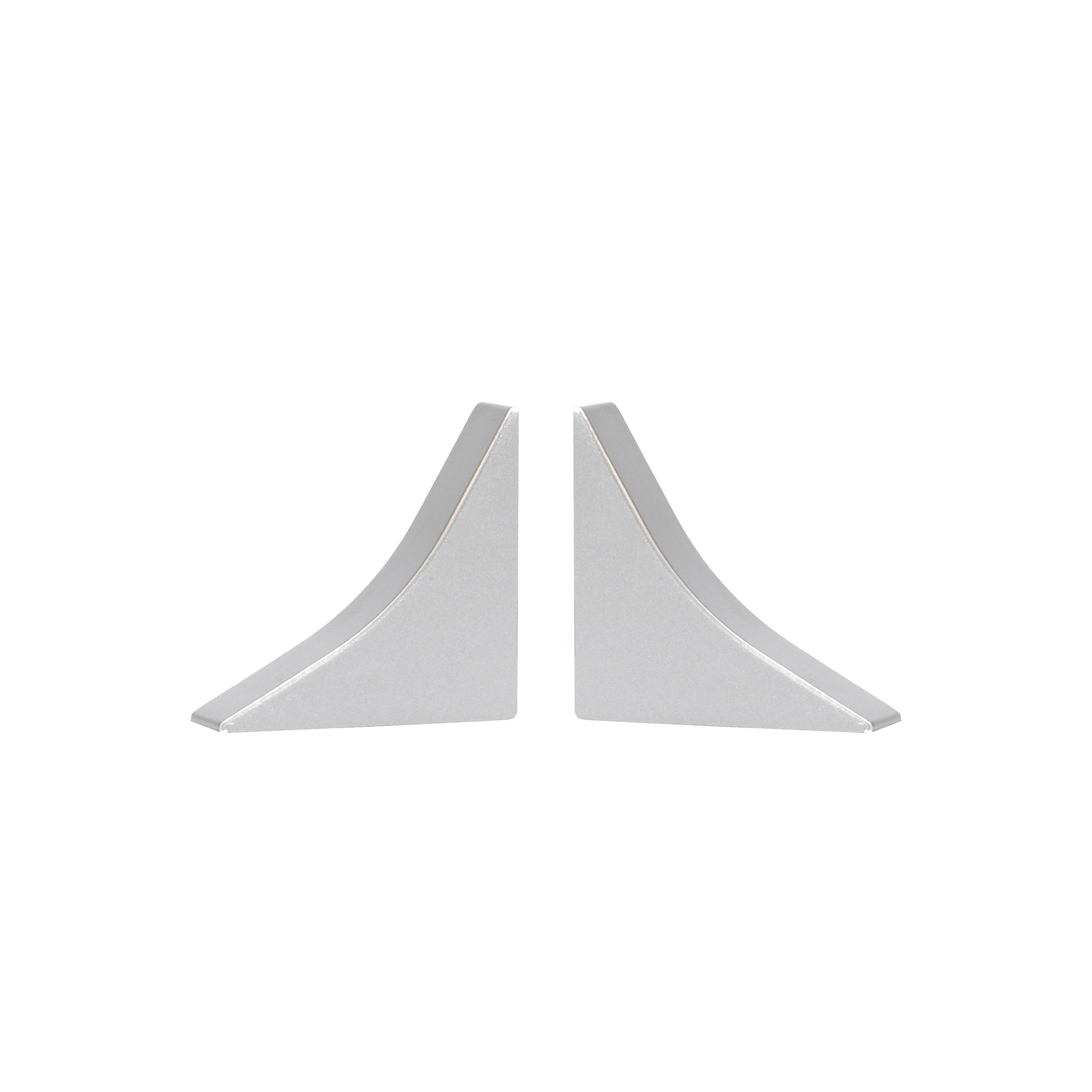 Zakończenie do listwy przyblatowej LB23 alum 2 szt. Korner - Leroy Merlin