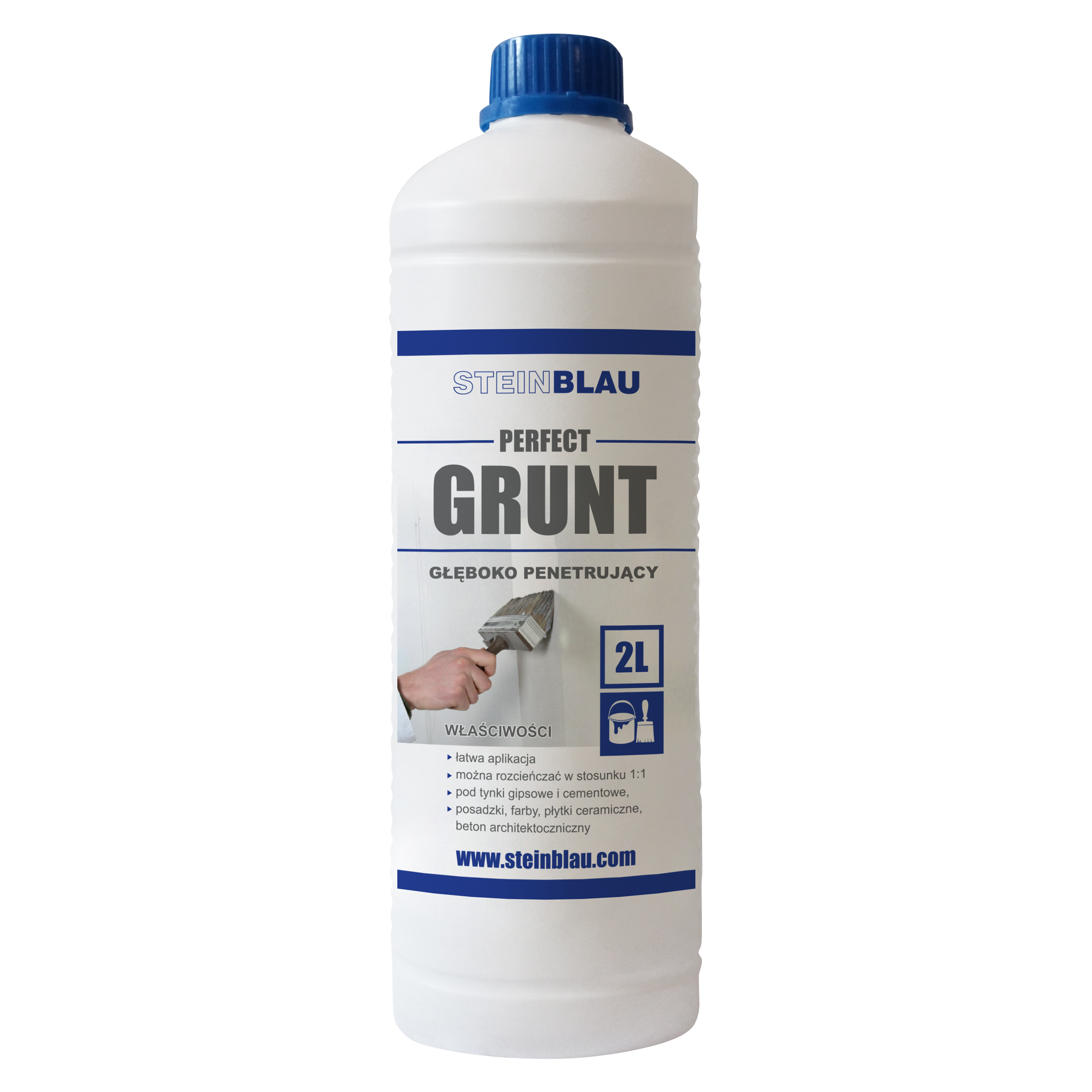 Grunt głęboko penetrujący PERFECT 2 l STEINBLAU - Leroy Merlin