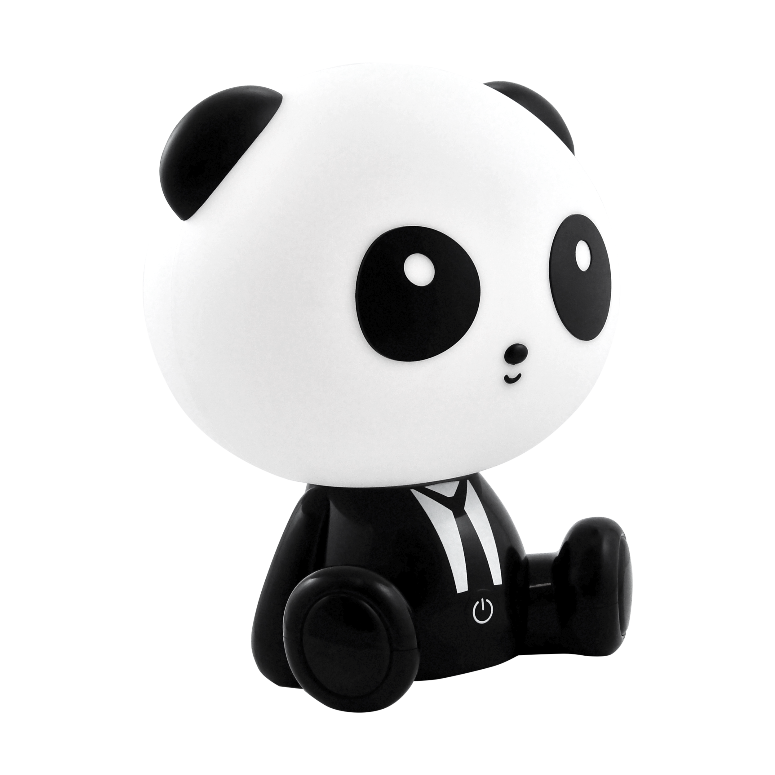 Lampa dziecięca Panda czarno-biała LED Polux - Leroy Merlin