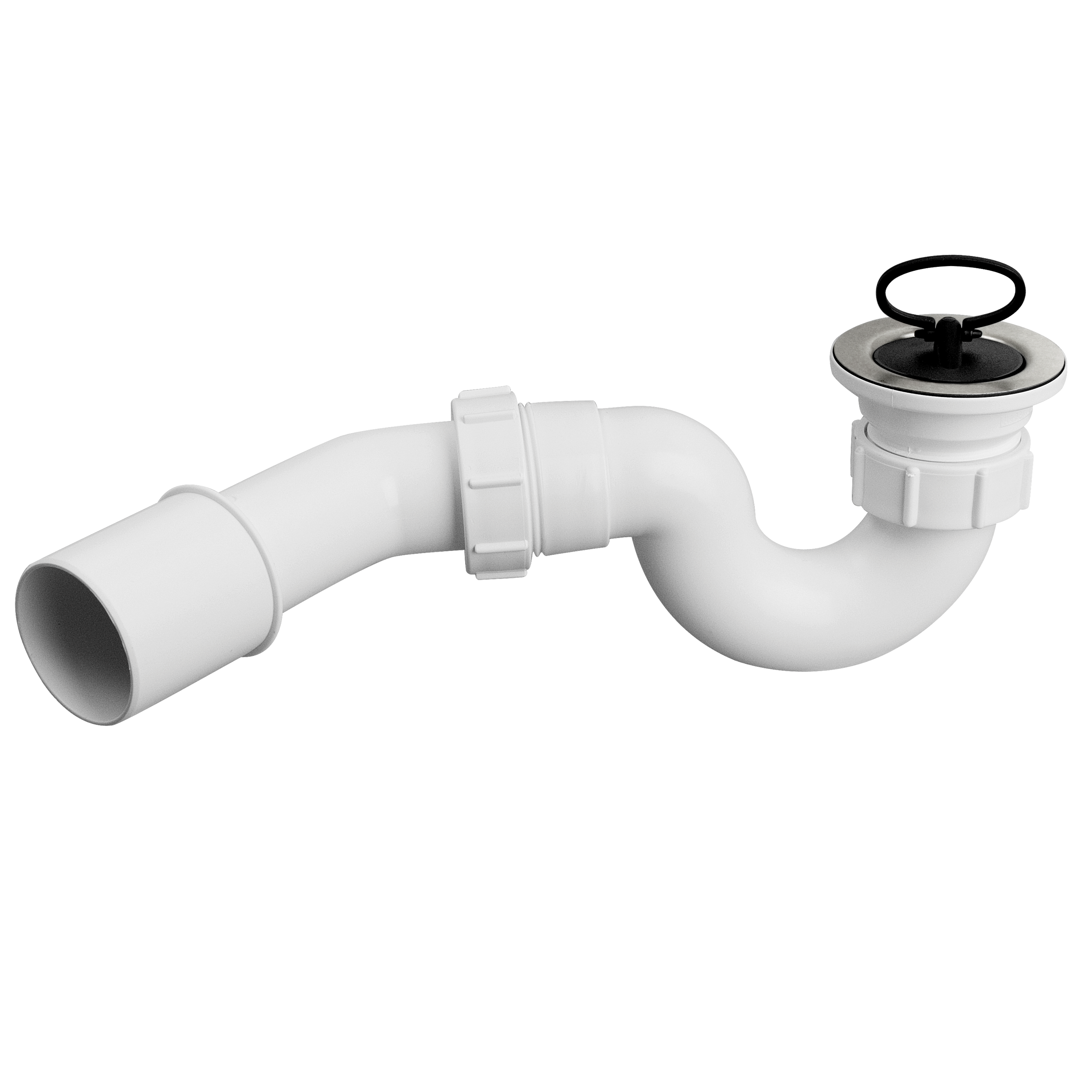 Syfon brodzika 50 mm z korkiem gumowym MCALPINE - Leroy Merlin