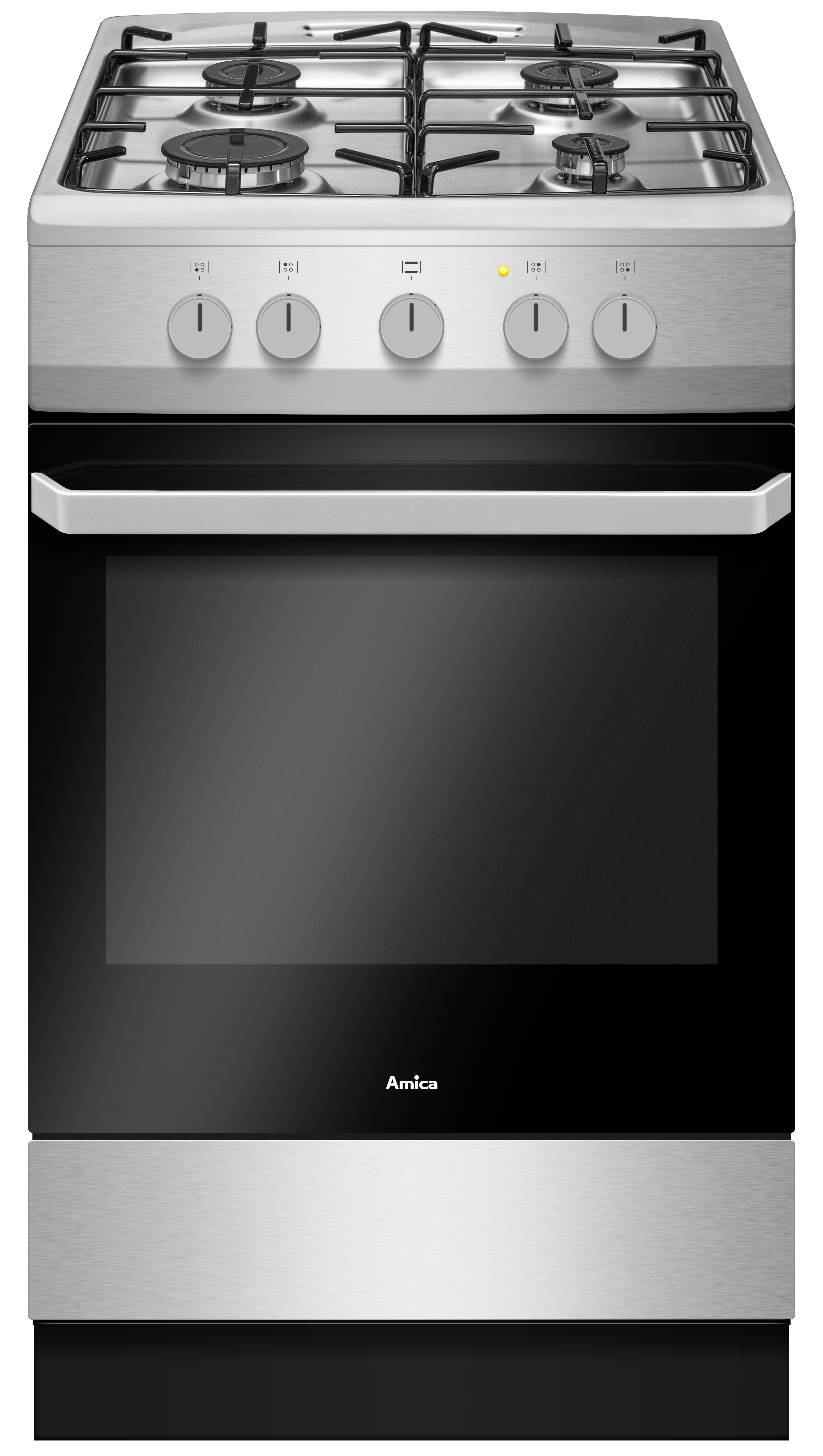 Kuchenka wolnostojąca gazowa 58GGD1.23OFP(XV) Amica - Leroy Merlin