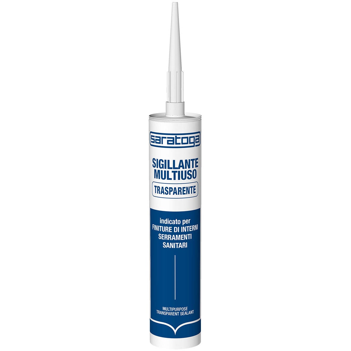 Silicone sigillante SARATOGA Multiuso trasparente 280 ml | Leroy Merlin