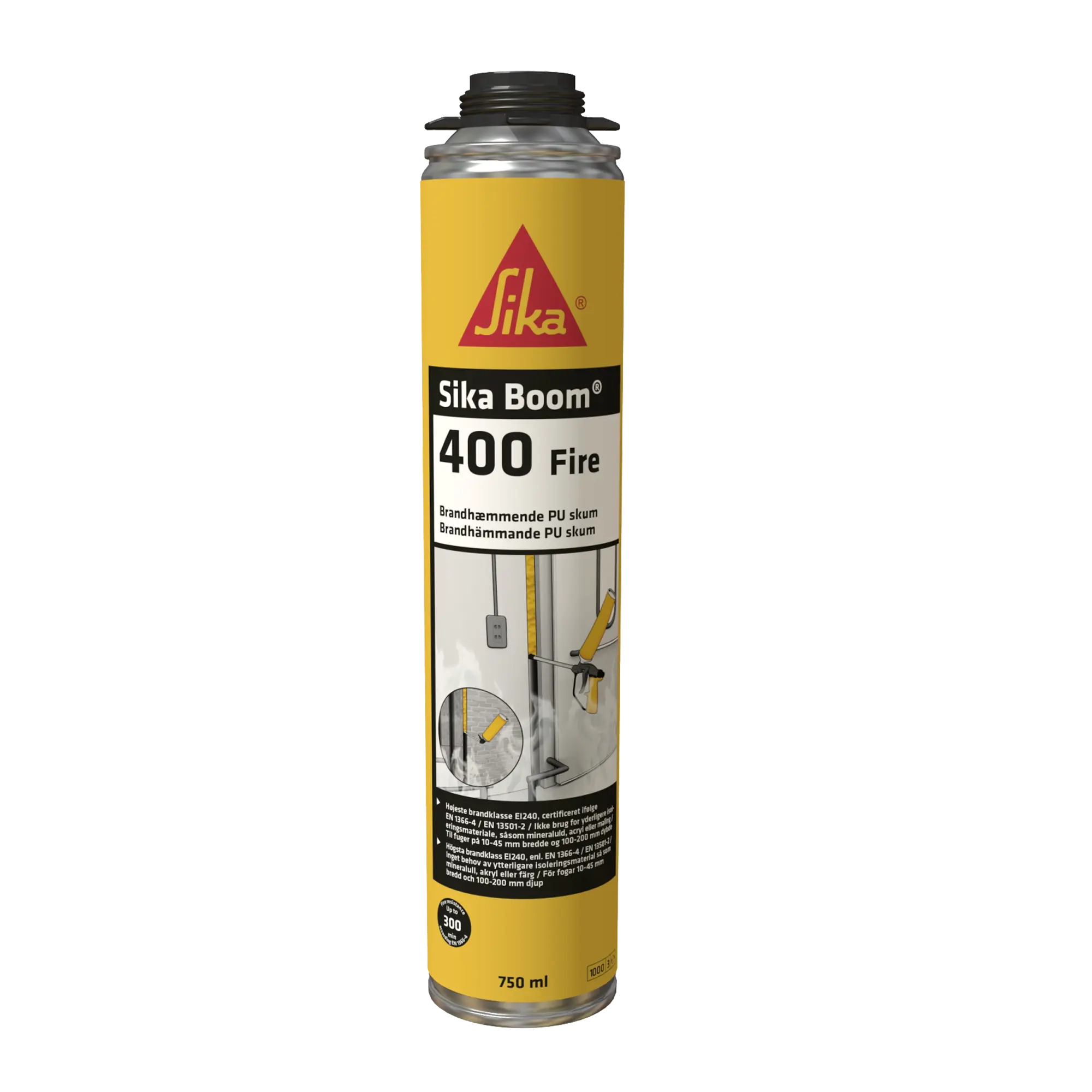 Pianka poliuretanowa Sika Boom 400 Fire Ognioodporna 750 ml Sika ...