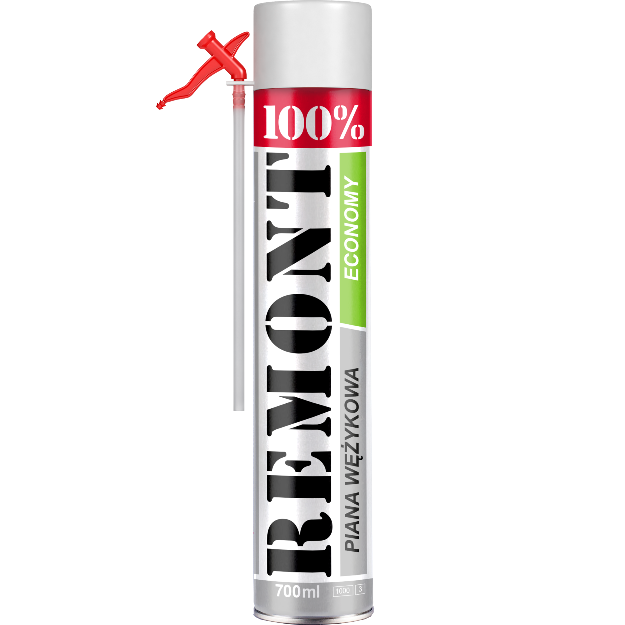 Pianka poliuretanowa wężykowa 100% REMONT 700 ml PENOSIL - Leroy Merlin