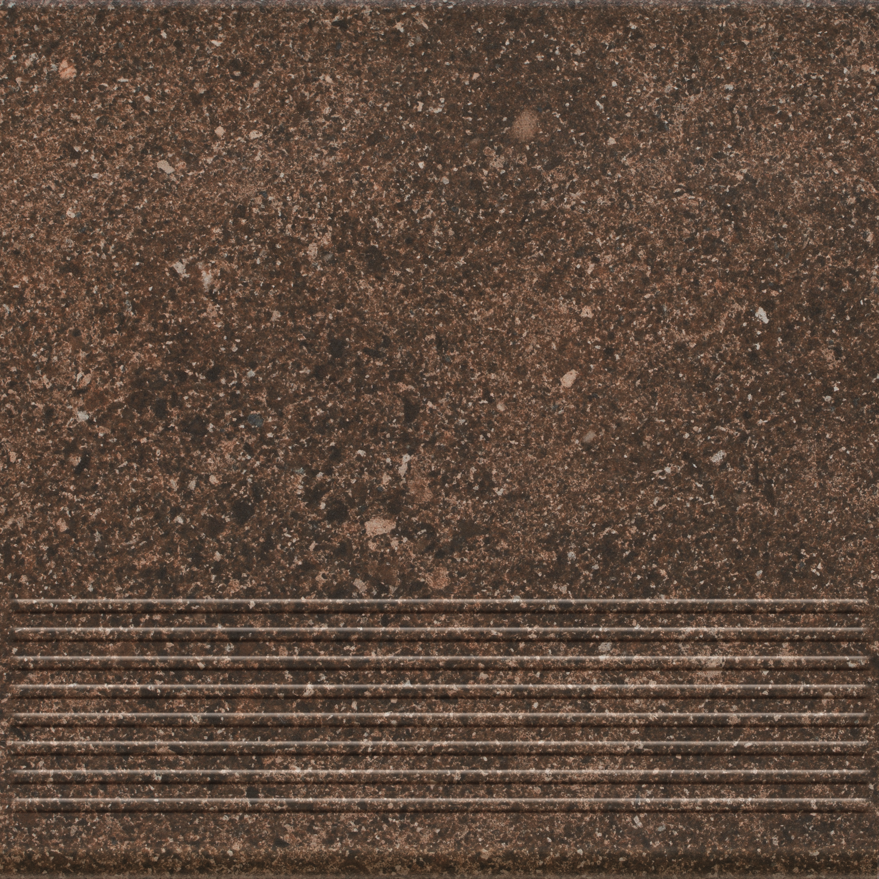 Stopnica klinkierowa Granitos Brown 30x30 Ceramika Paradyż - Leroy Merlin