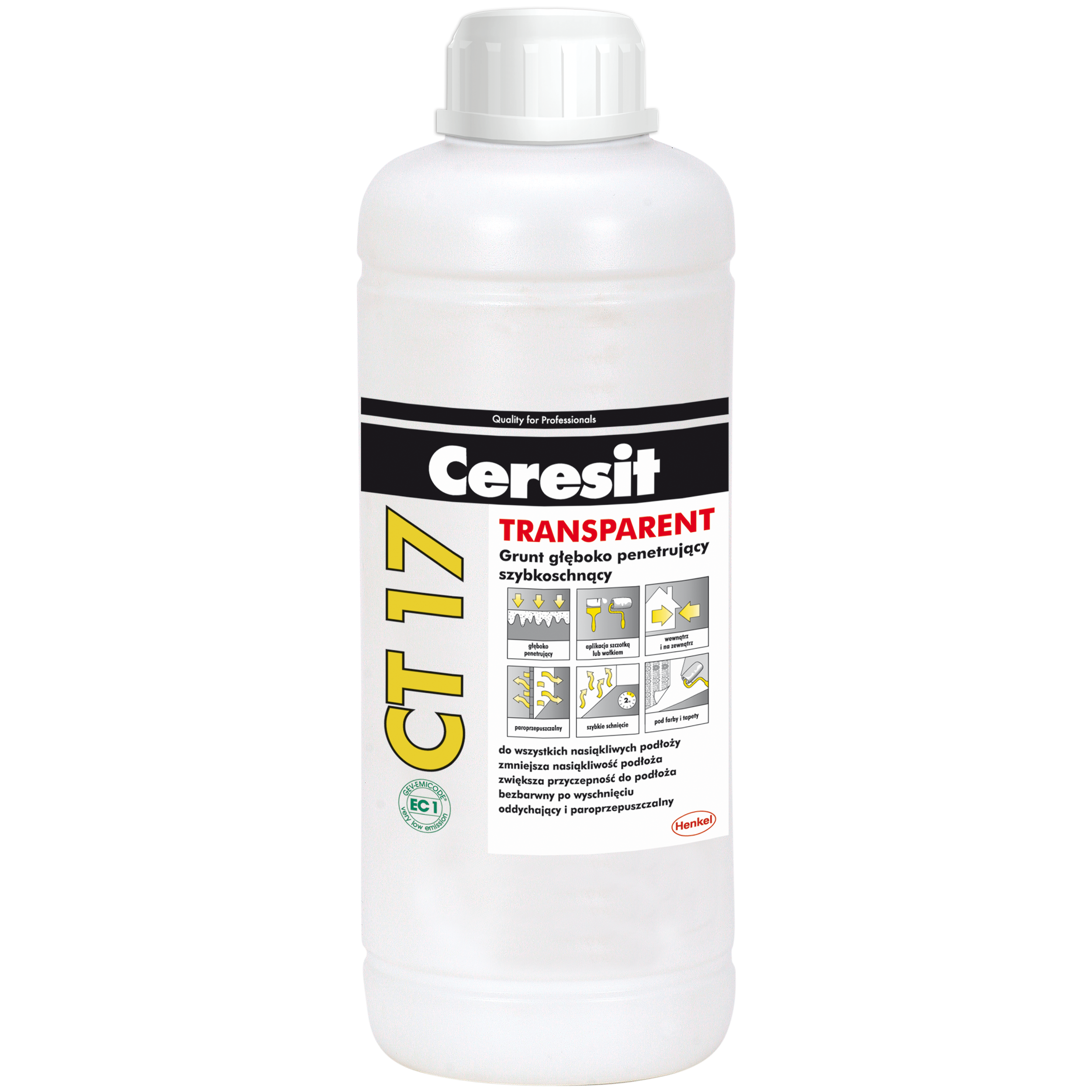 Grunt CT17 TRANSPARENT 1 l CERESIT - Leroy Merlin