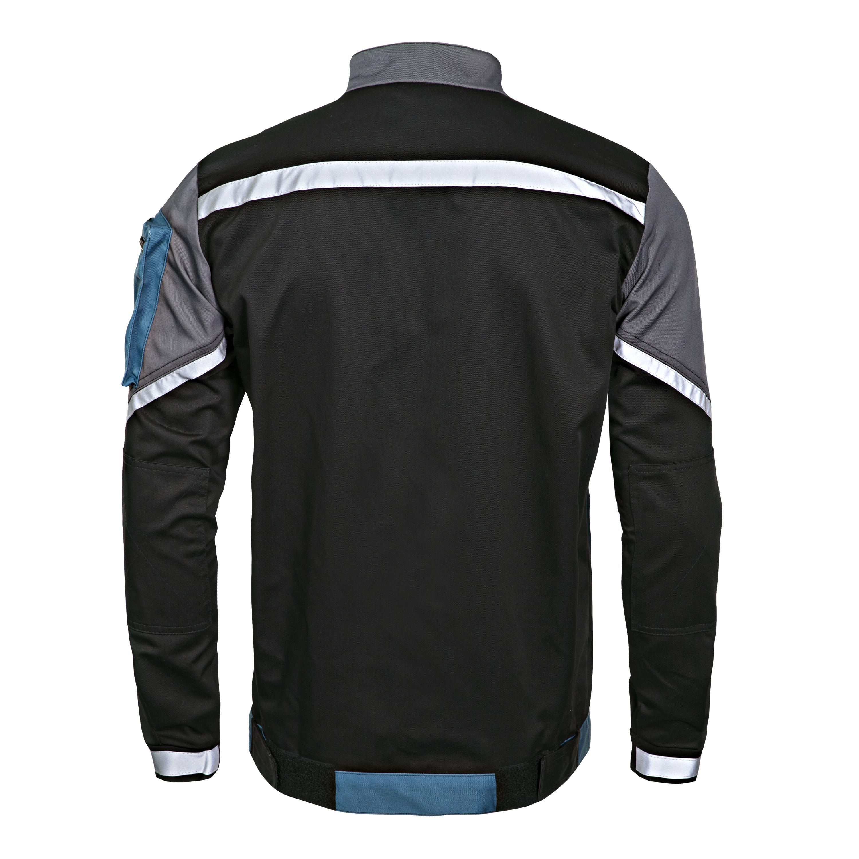 Bluza robocza odblaskowe pasy r.L czarno-szaro-turkusowa Lahti Pro ... Bluza robocza odblaskowe pasy r.L czarno-szaro-turkusowa Lahti Pro ...