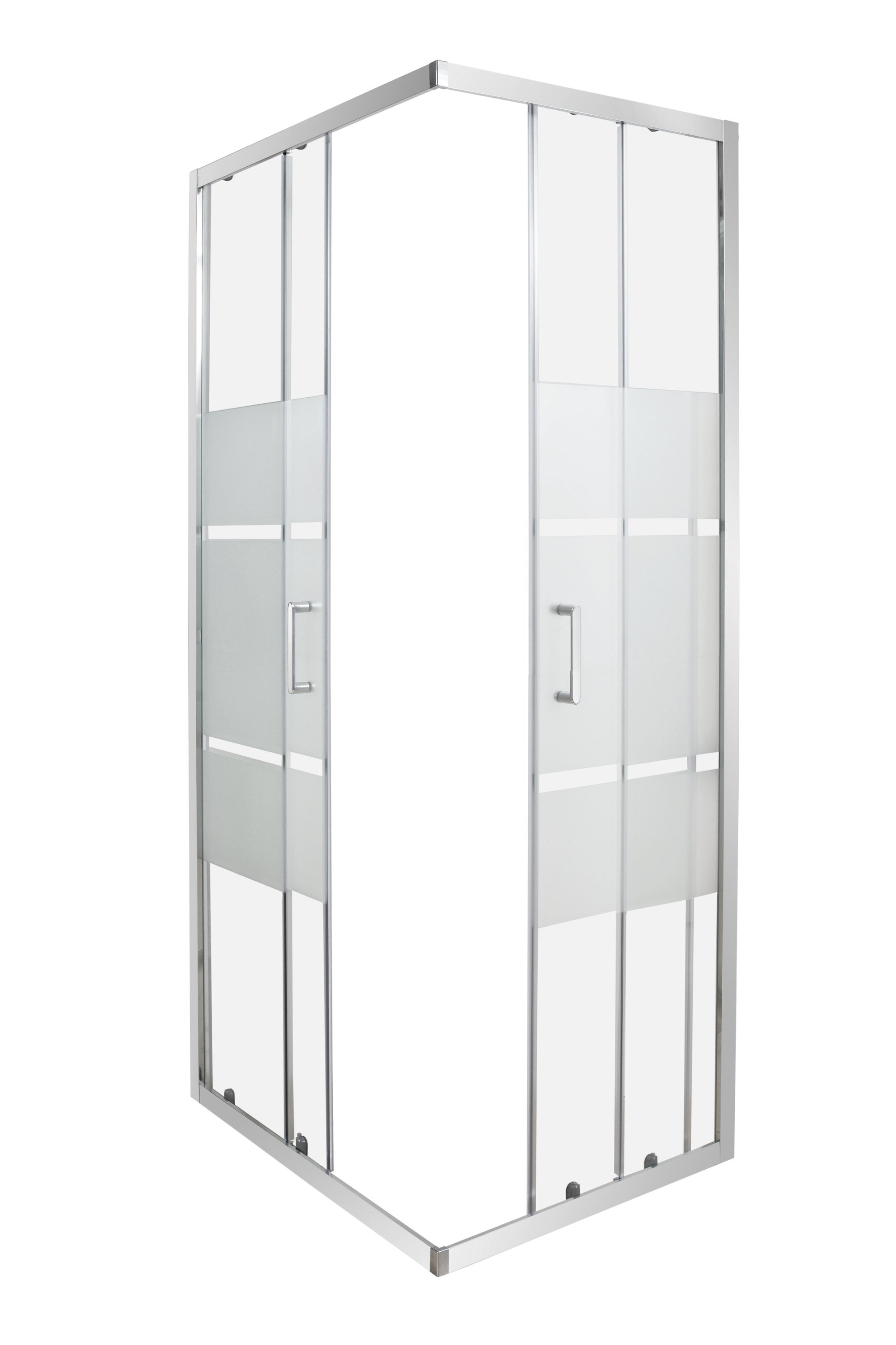 Box doccia con ingresso angolare scorrevole Zesk rettangolare L 100 x L ...