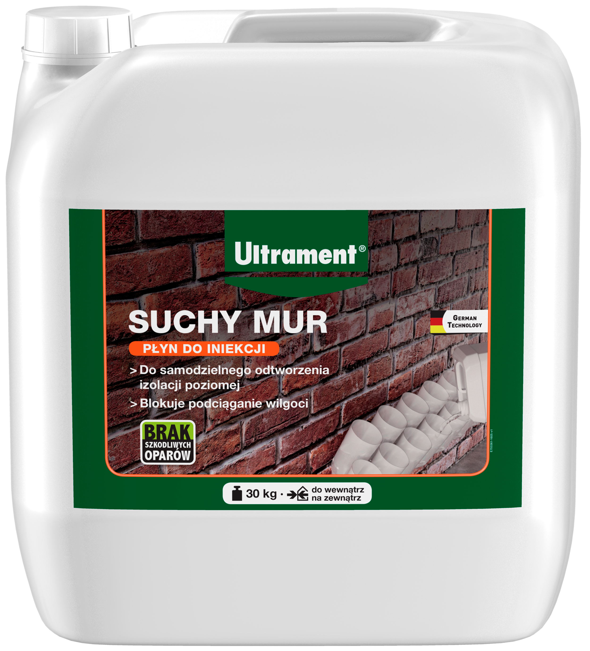 Płyn do iniekcji Suchy mur 30 kg Ultrament - Leroy Merlin