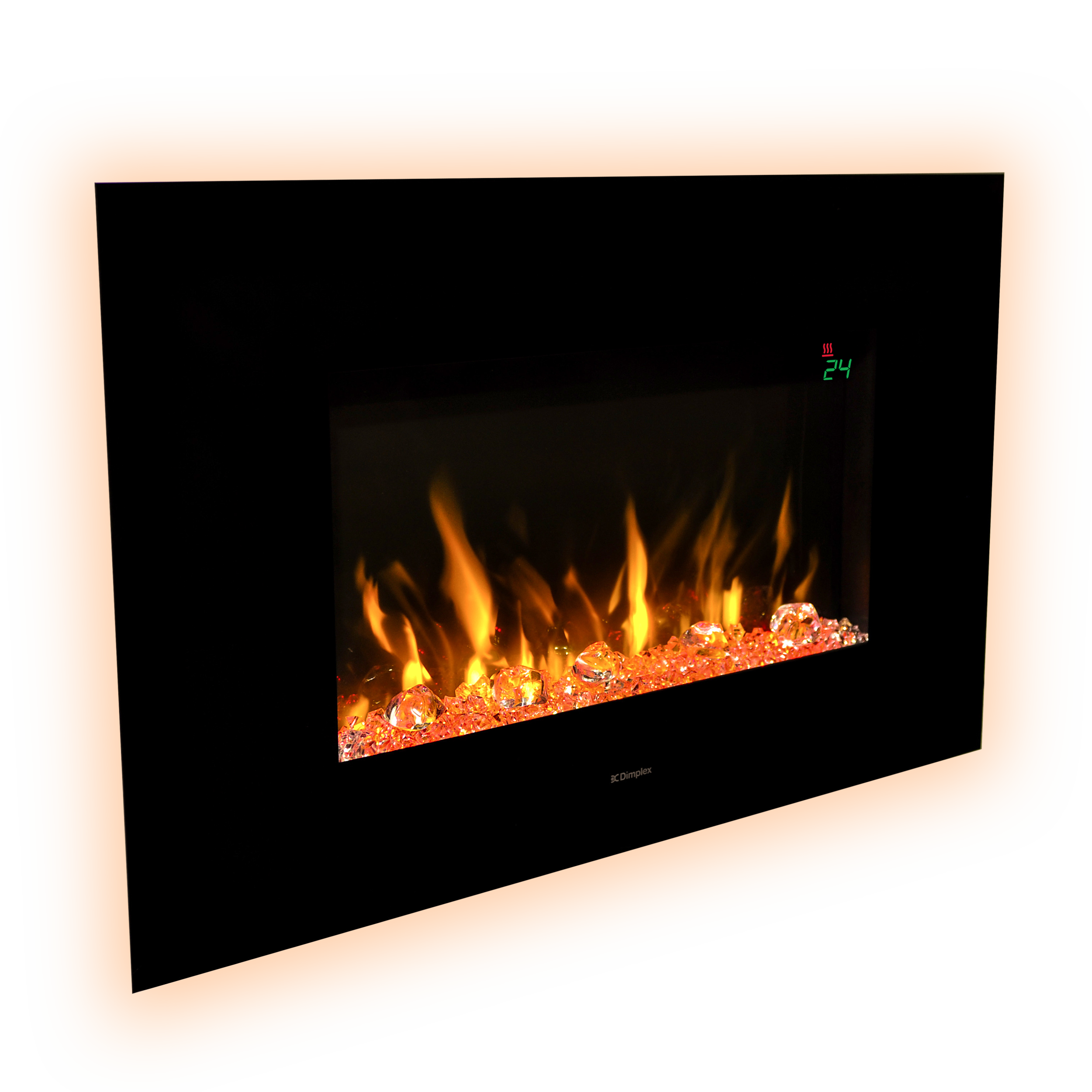 Kominek elektryczny 2000 W TOLUCA DE LUXE ECO LED DIMPLEX - Leroy Merlin