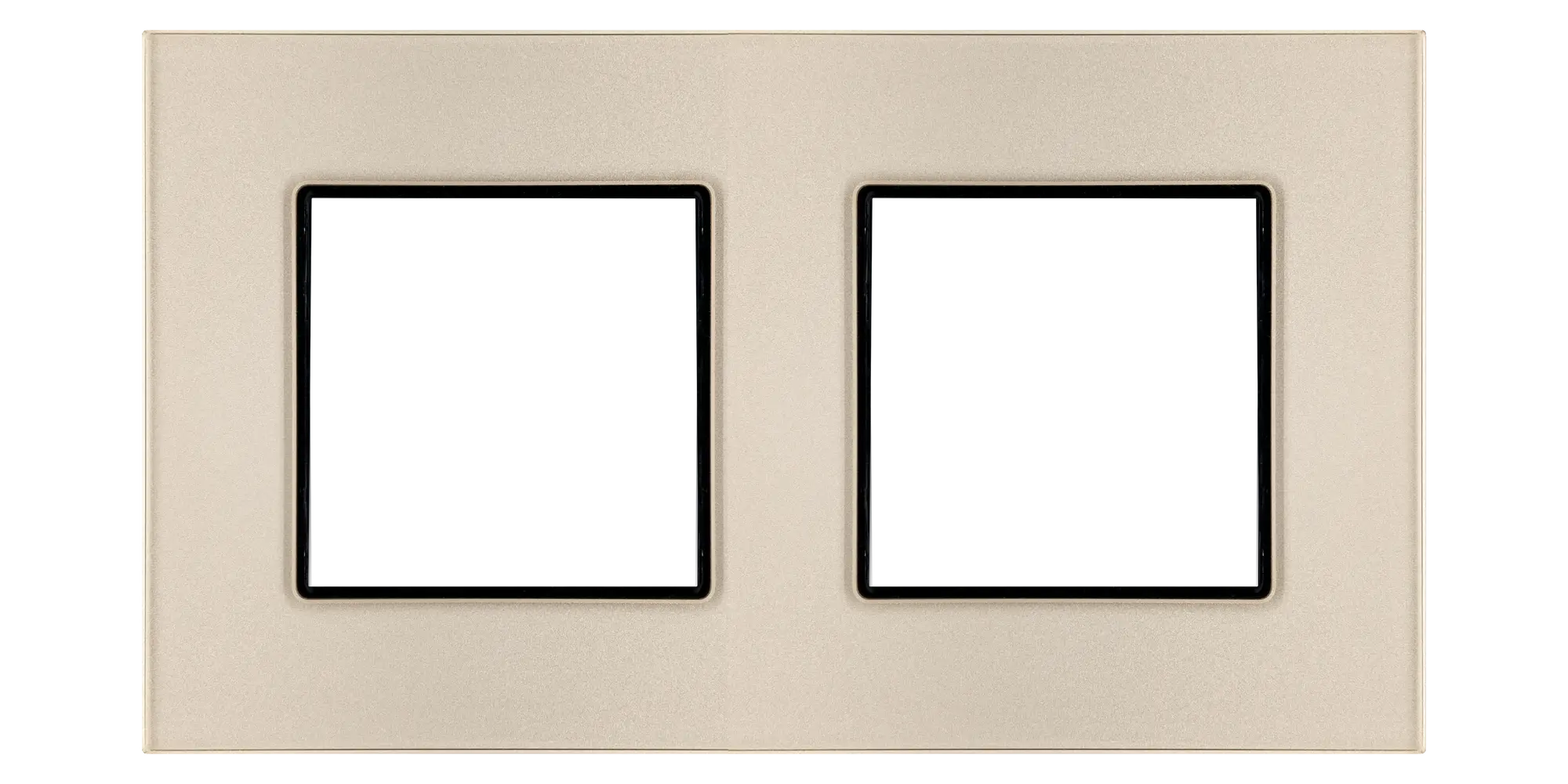 Ramka podwójna ROSA złoty metalik POLMARK - Leroy Merlin