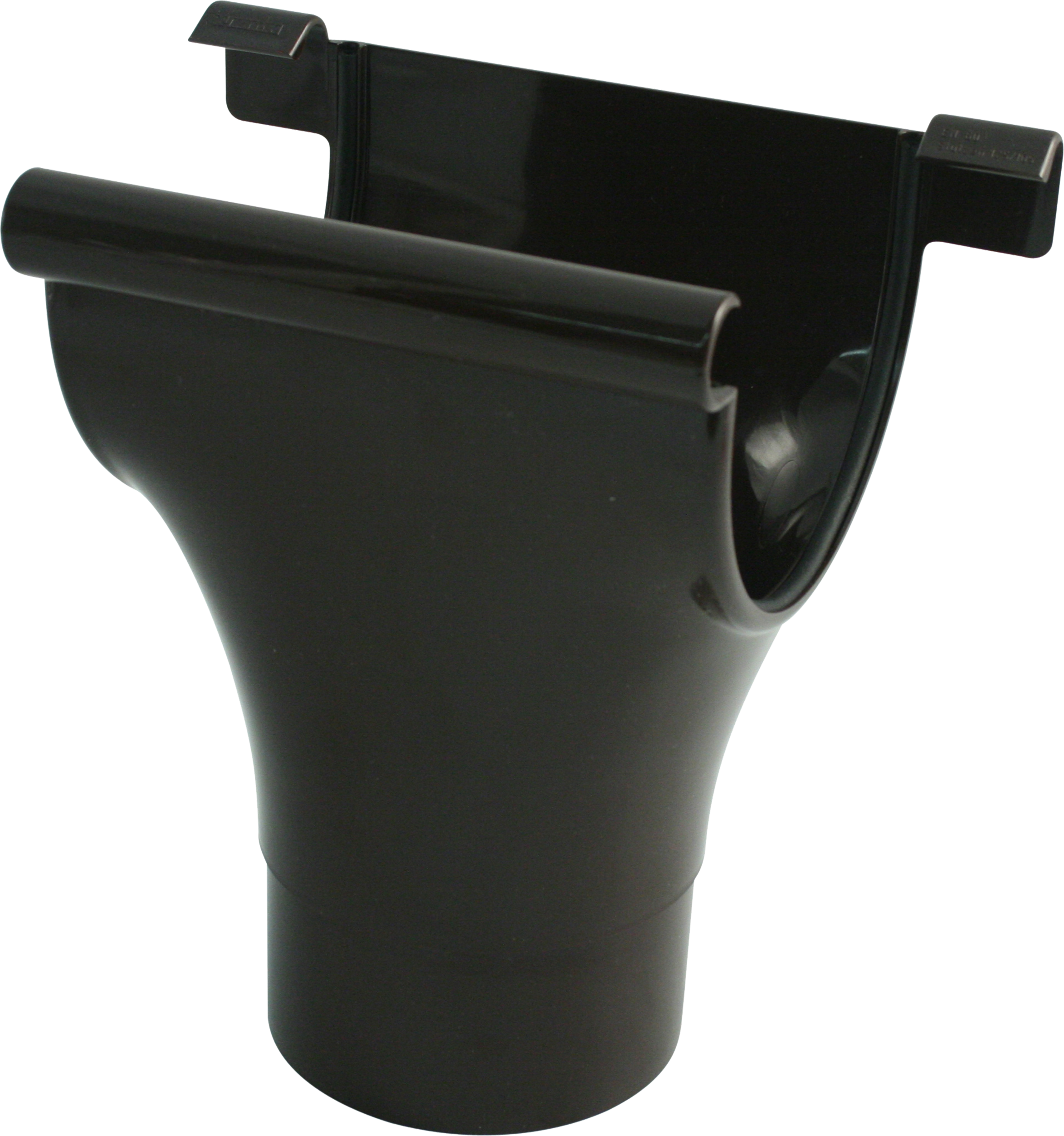 Akcesoria PVC do systemów rynnowych: obejmy, zaślepki