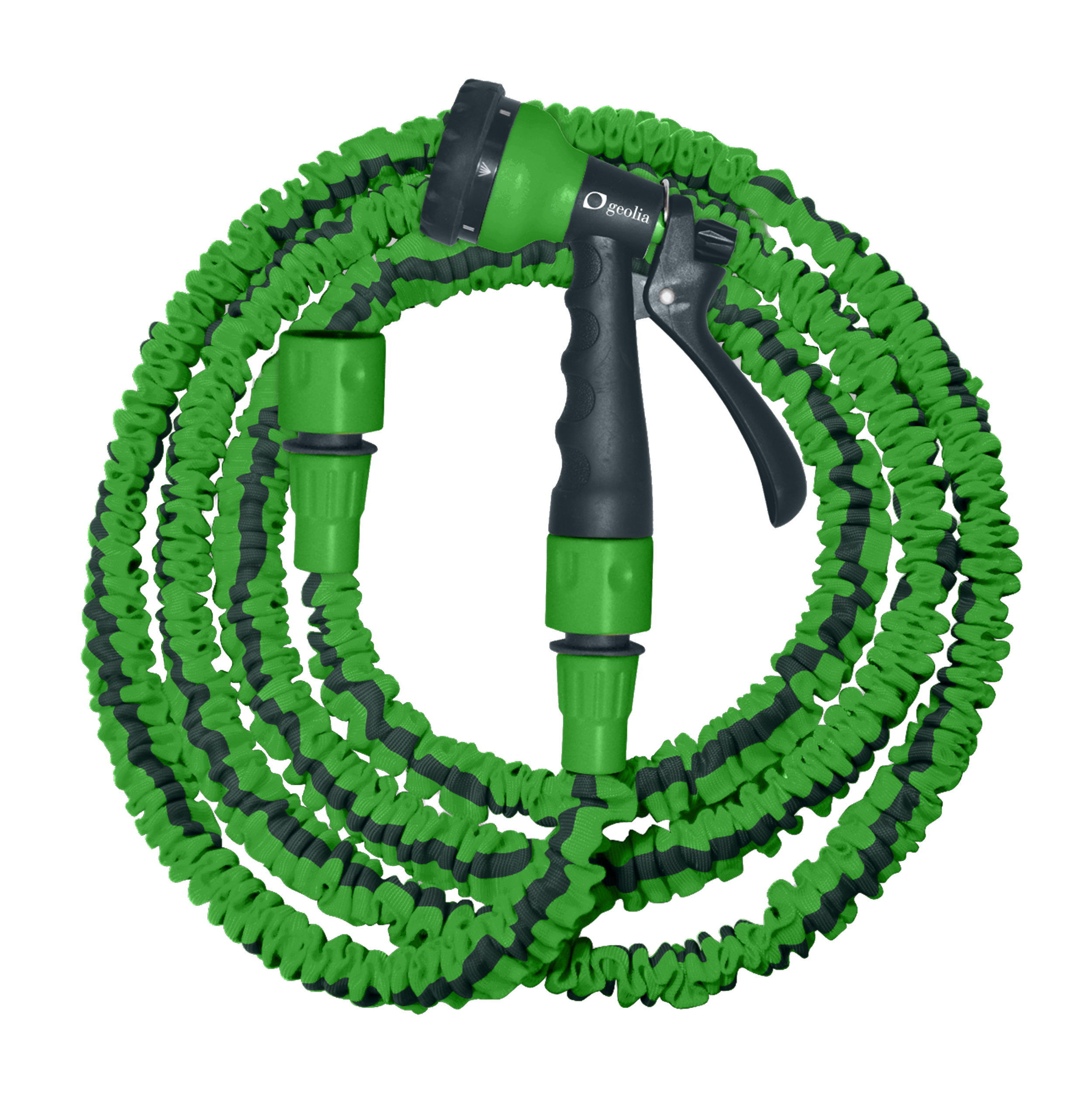 Manguera extensible GEOLIA 25 m + pistola 7 chorros | Leroy Merlin