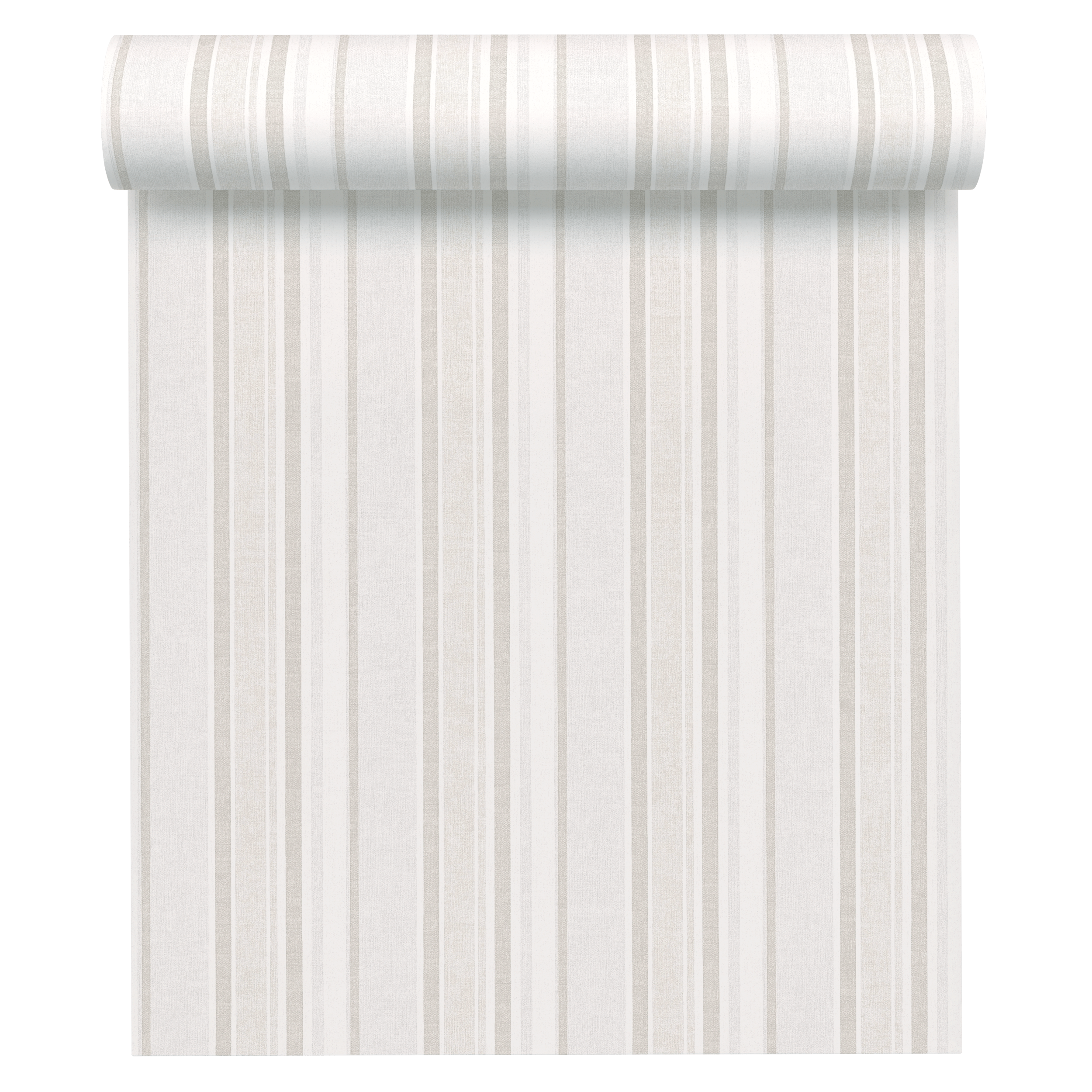 Tapeta w paski Belts beżowa winylowa na flizelinie - Leroy Merlin