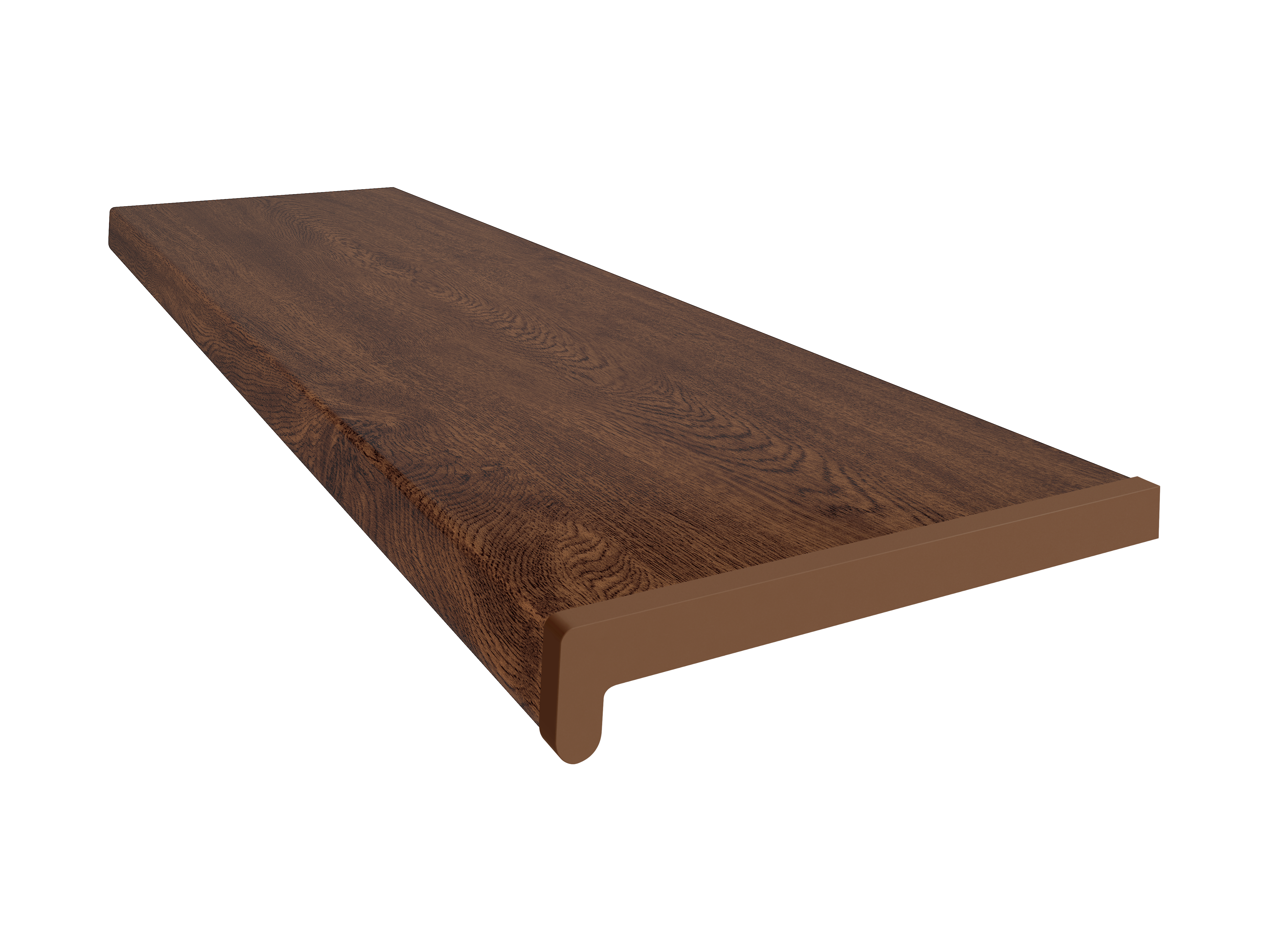 Parapet wewnętrzny Pcv Vilo Orzech 150x25x2 cm Vox - Leroy Merlin