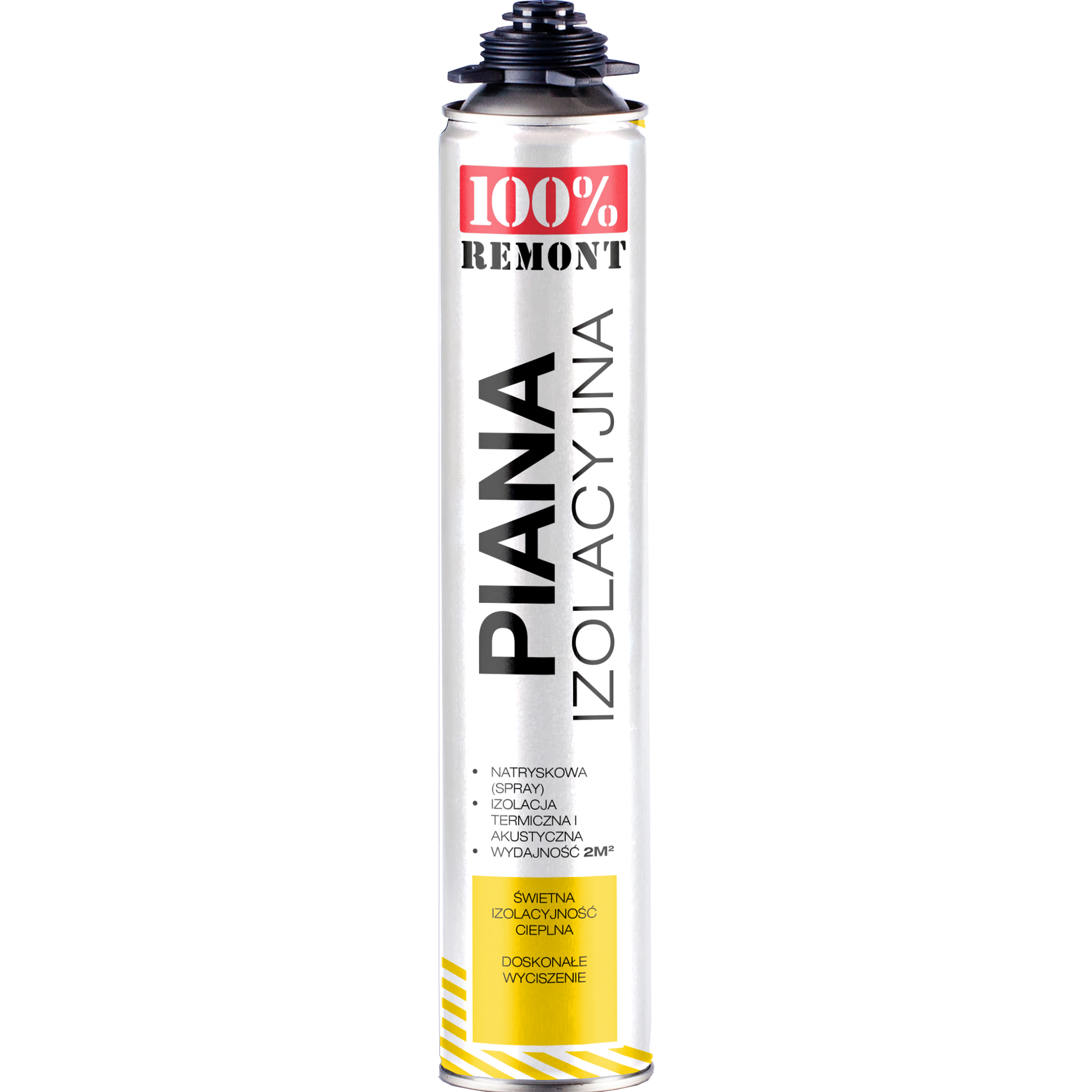 Piana izolacyjna poliuretanowa 100% Remont 900 ml - Leroy Merlin