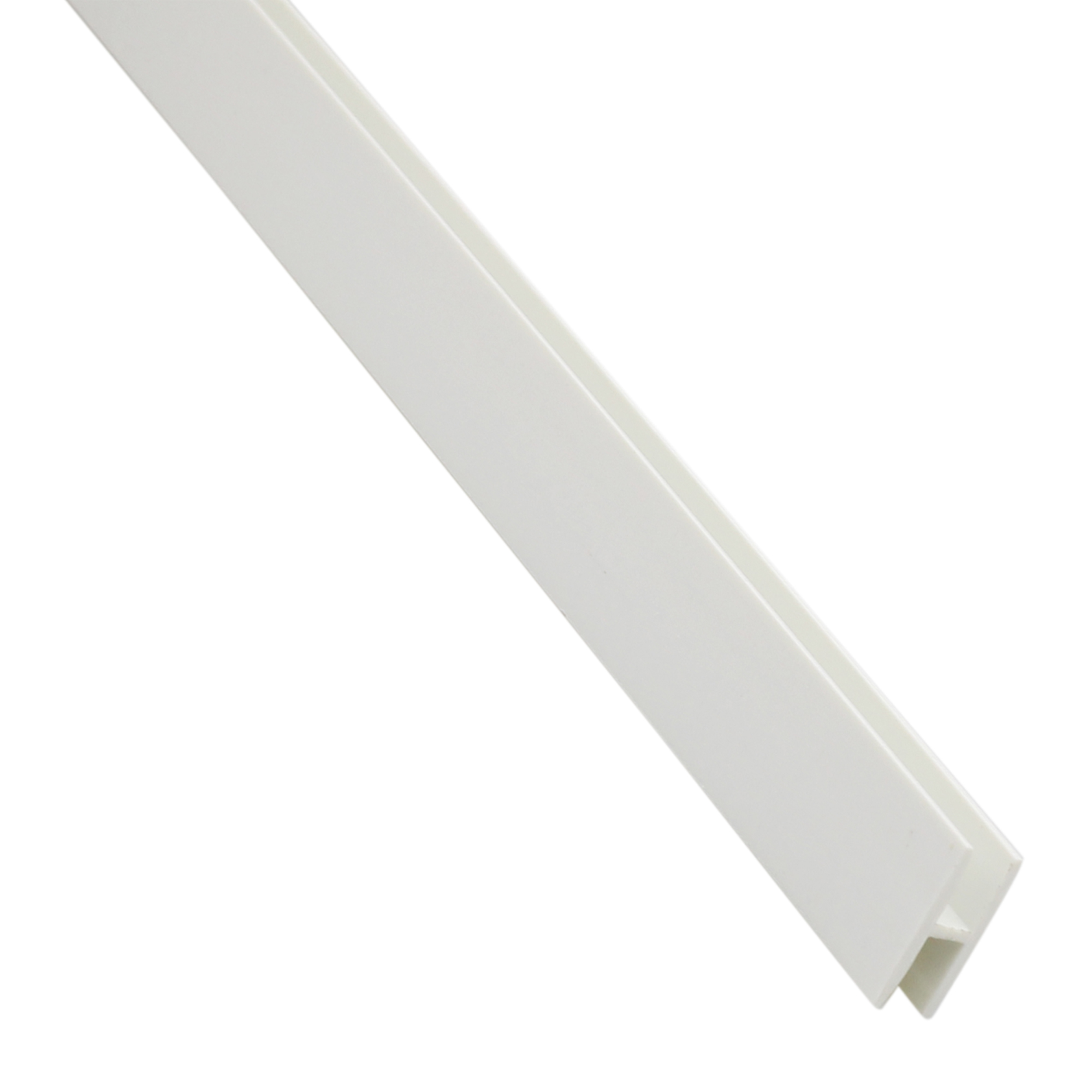 Profilo a h STANDERS in pvc liscio bianco opaco L2.6m L15xSp1xH6 mm ...