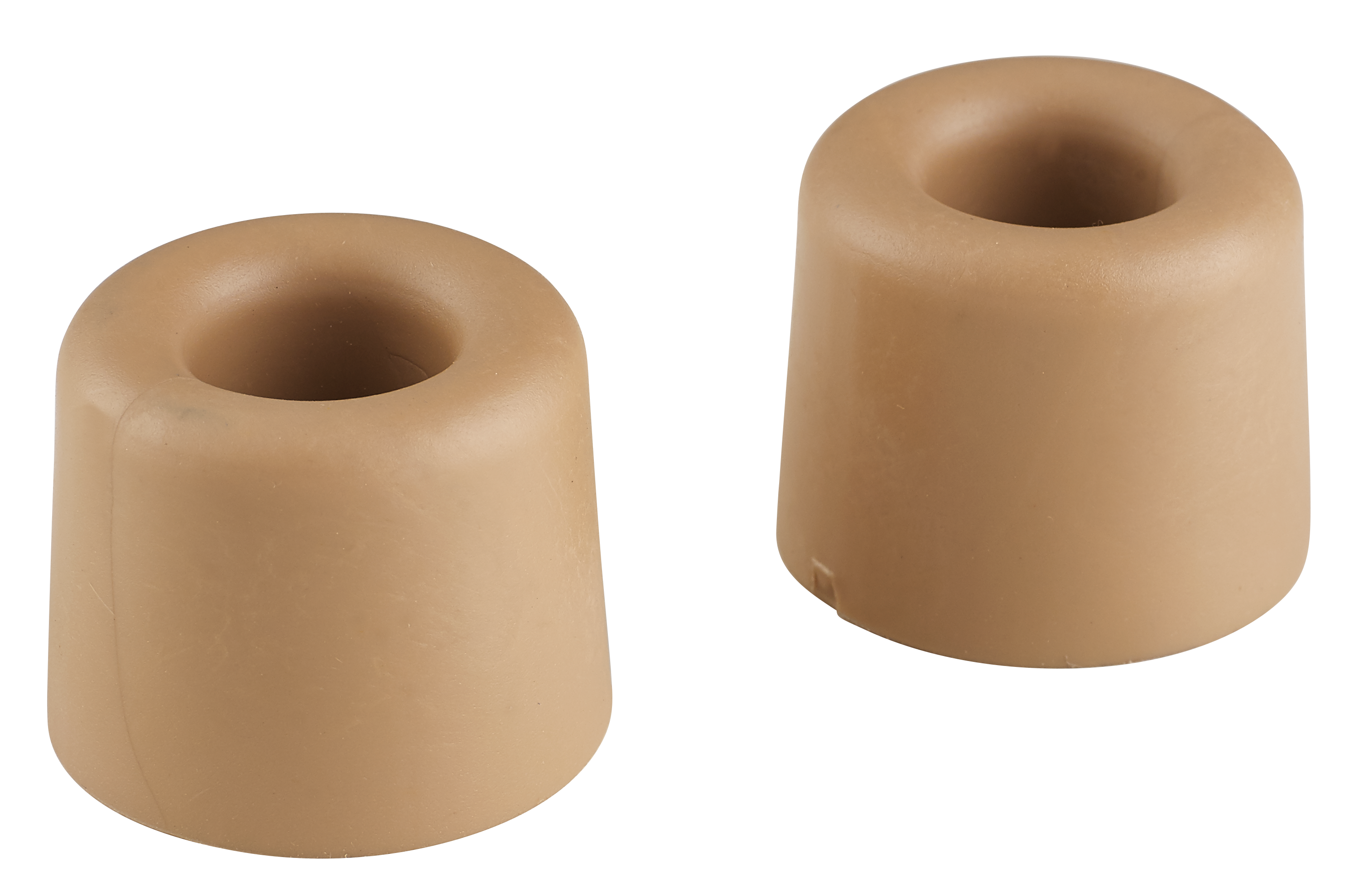 2 Tope de puerta de atornillar STANDERS Beige PVC, AN.3x L.3 x H.2.4 cm ...