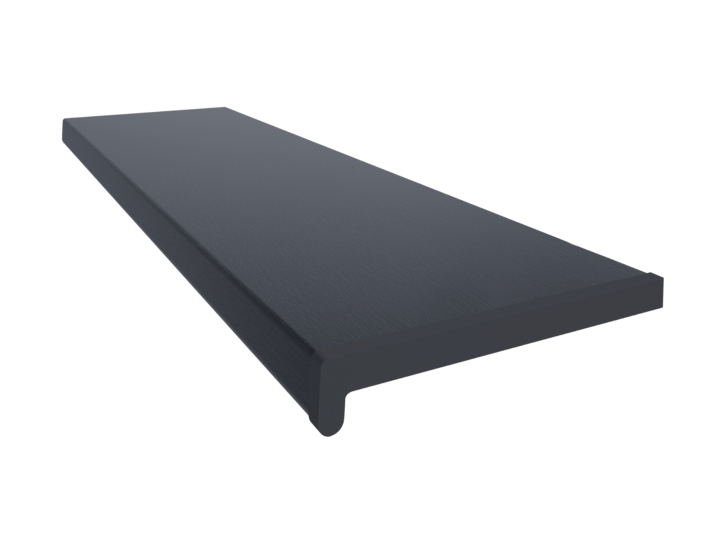 Parapet wewnętrzny Pcv Vilo Antracyt 200x25x2 cm Vox - Leroy Merlin