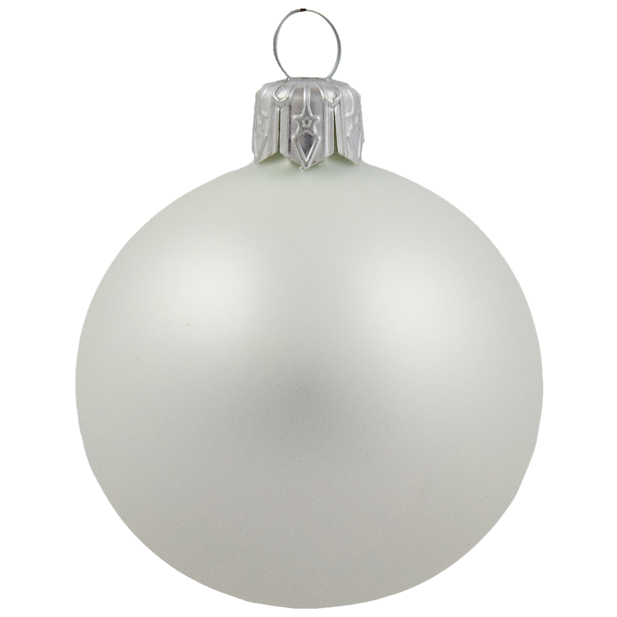 Bombki szklane 4cm 12szt. białe tuba Vitbis - Leroy Merlin