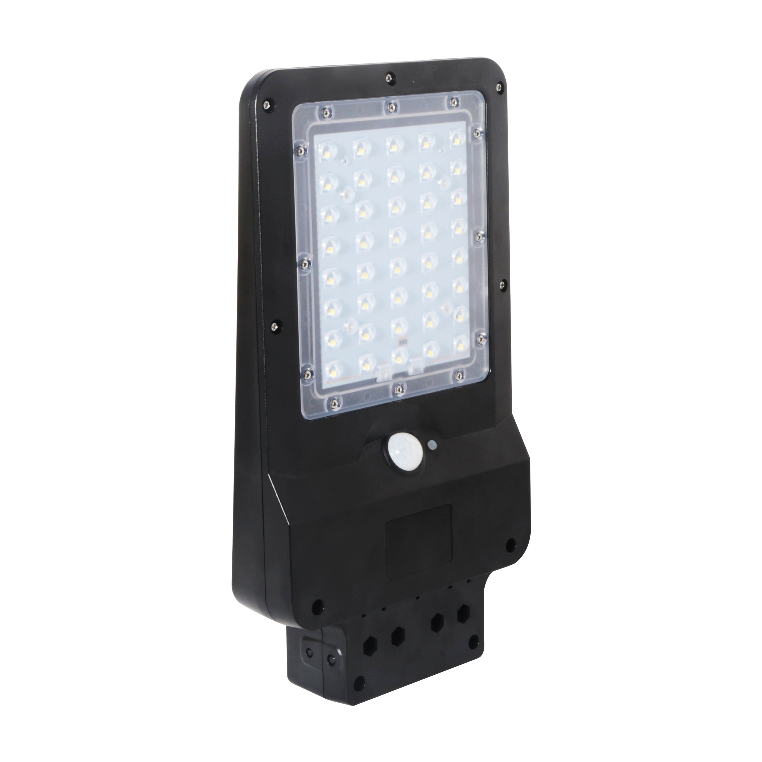 Lampa solarna STREET IP65 czarna EKO-LIGHT - Leroy Merlin