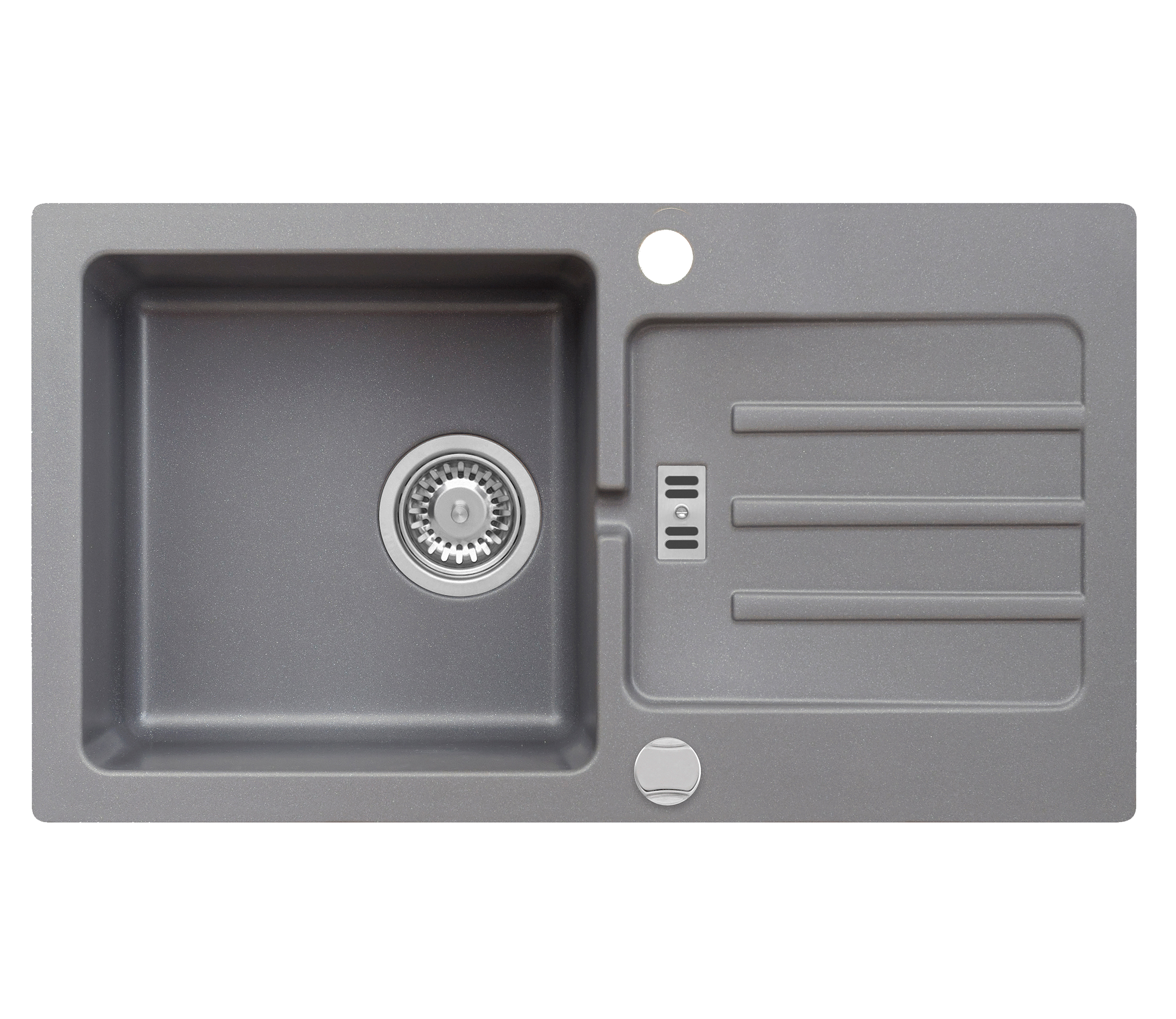 Zlewozmywak granitowy Malibu 40 Axis - Leroy Merlin