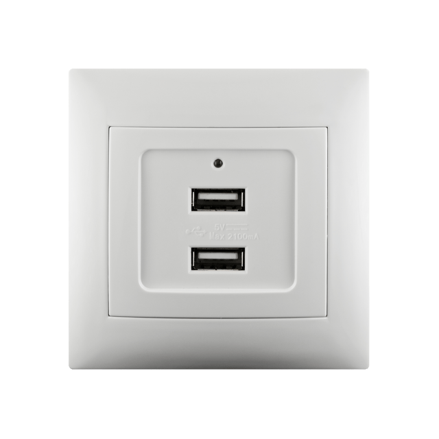 Enchufe usb pared: carga rápida y fácil instalación